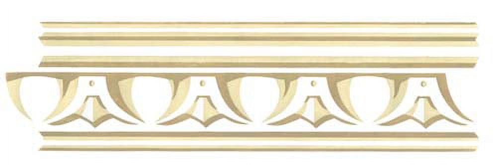 Small Molding Wall Stencil SKU #1822 by Designer Stencils - Walmart.com