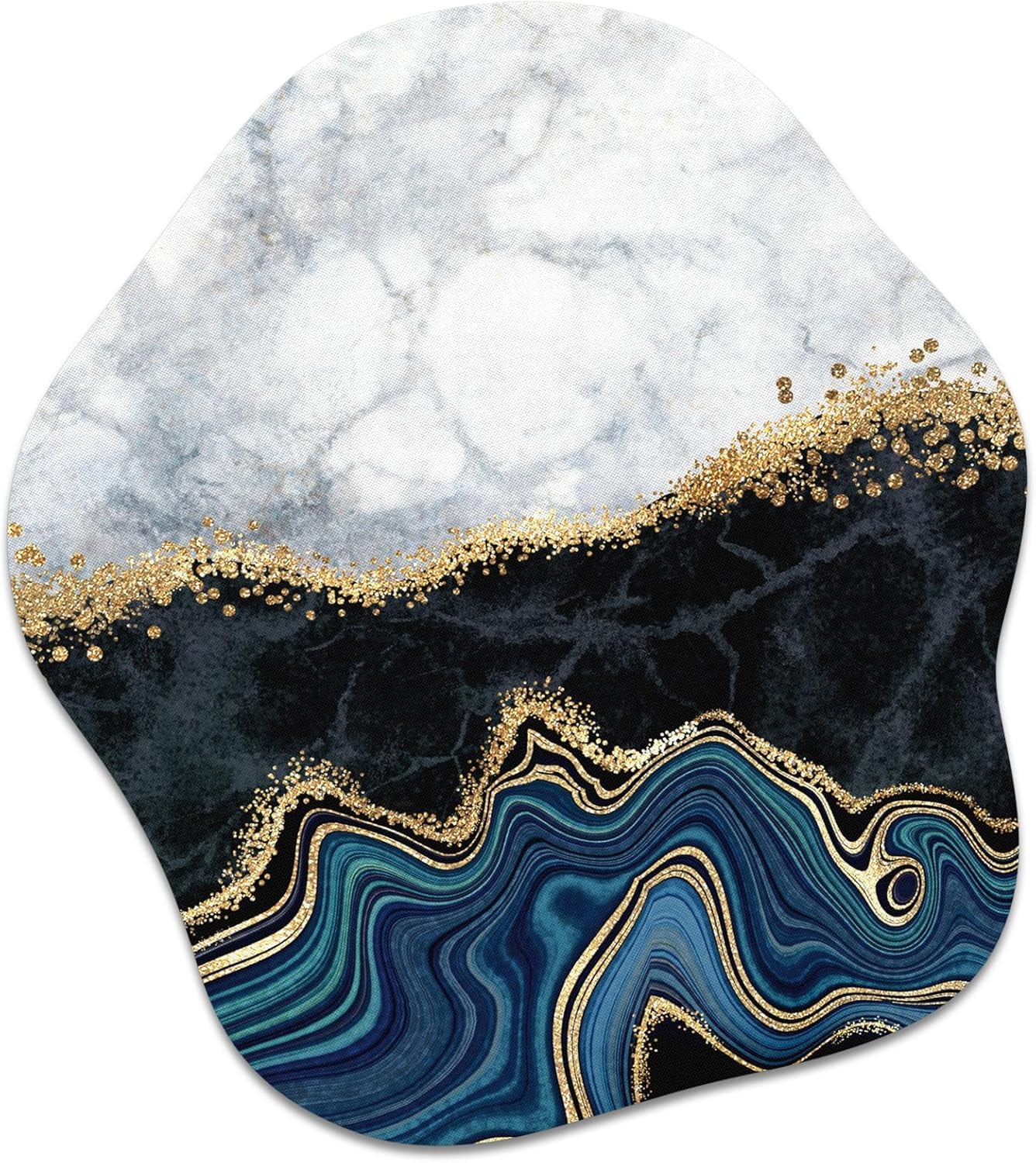 Small Mouse Pad 6.5 x 7 Inch, Compact Waterproof Mat for Laptop ...