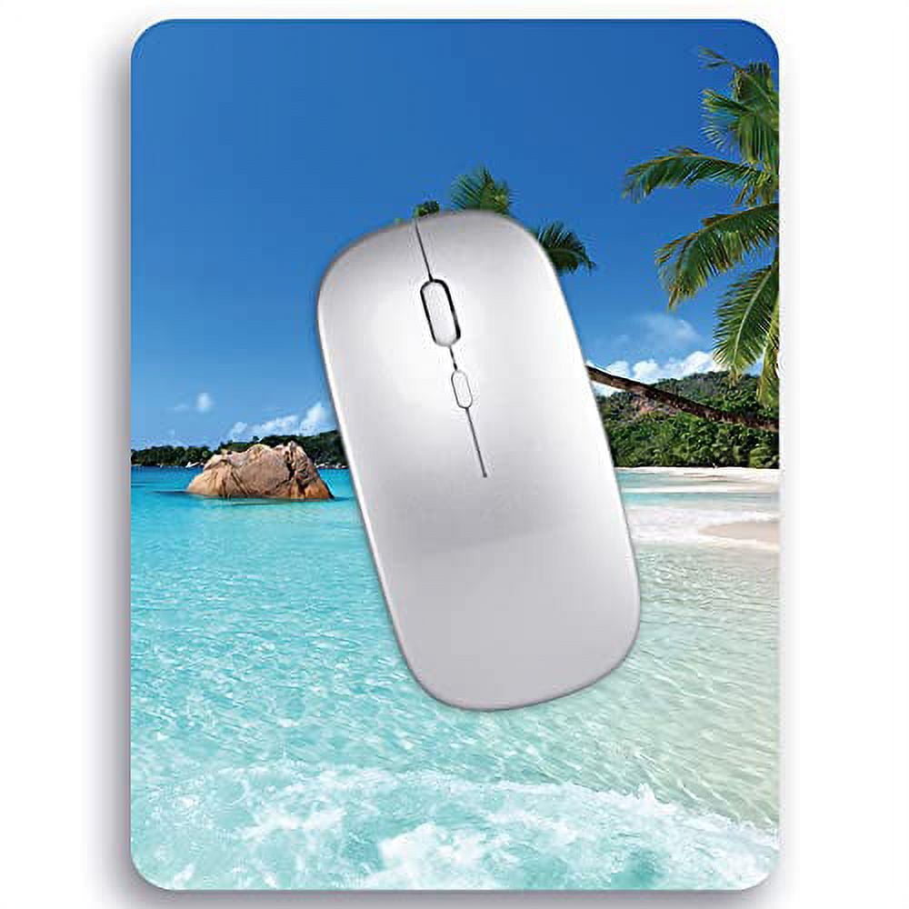 Small Mouse Pad 6 x 8 Inch Audimi Mini Mouse Pad Thick for Laptop Wireless Mouse Home Office Travel Portable Washable Beach Walmart