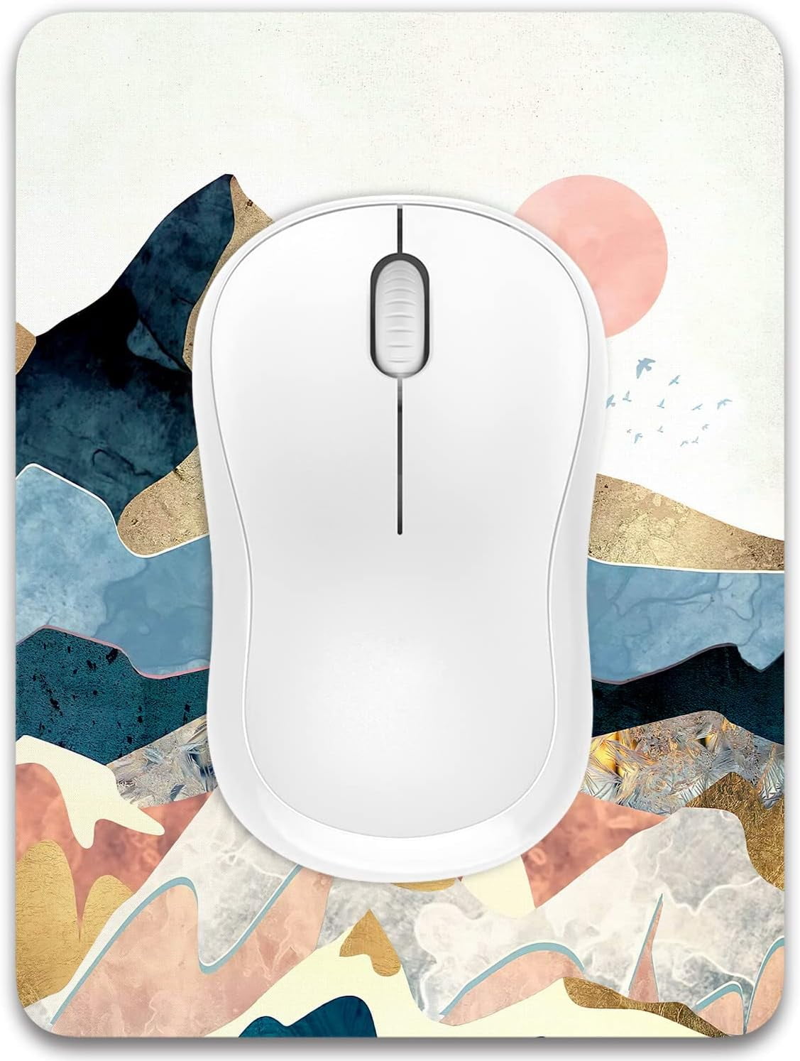 Small Mouse Pad, 6 x 8 Inch Thick Rubber Premium-Textured Non-Slip ...