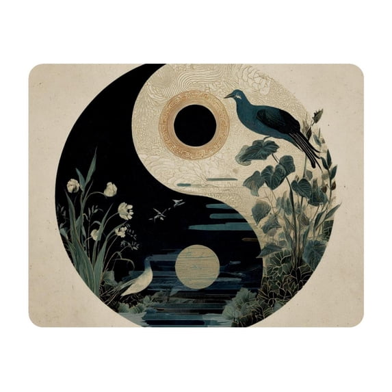 Small Mouse Pad Desk Pad, Office Mouse Mat Non-Slip Rubber Base ...