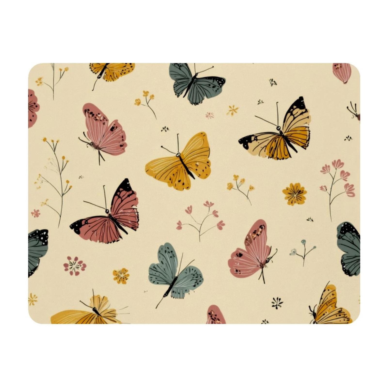 Small Mouse Pad Desk Pad, Office Mouse Mat Non-Slip Rubber Base ...