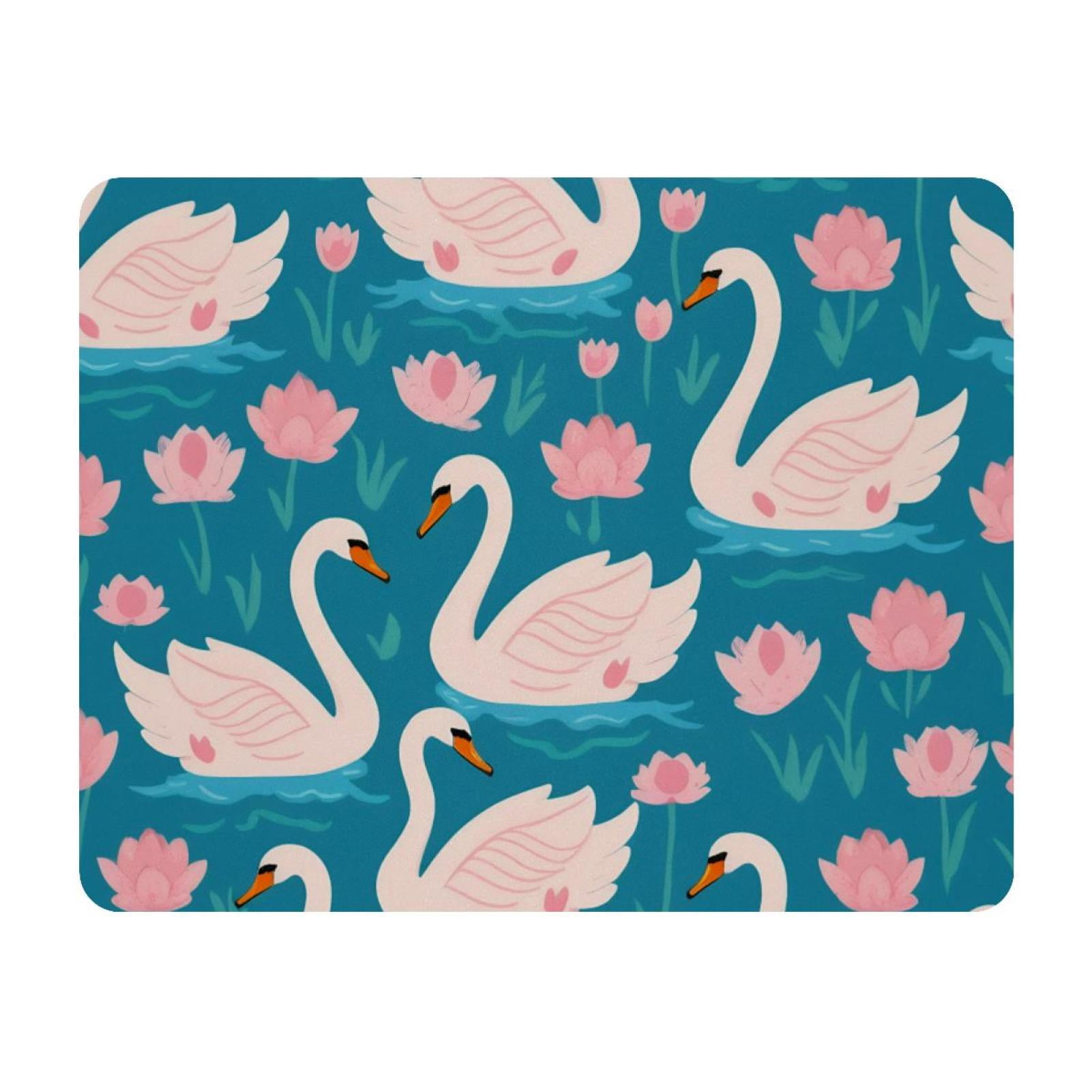 Small Mouse Pad Desk Pad, Office Mouse Mat Non-Slip Rubber Base ...