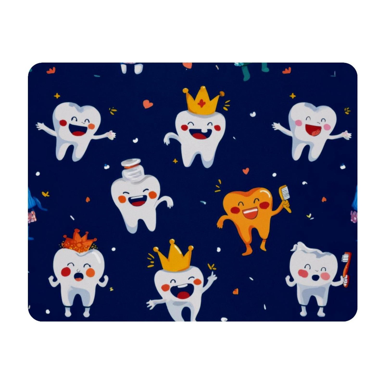 Small Mouse Pad Desk Pad, Office Mouse Mat Non-Slip Rubber Base ...