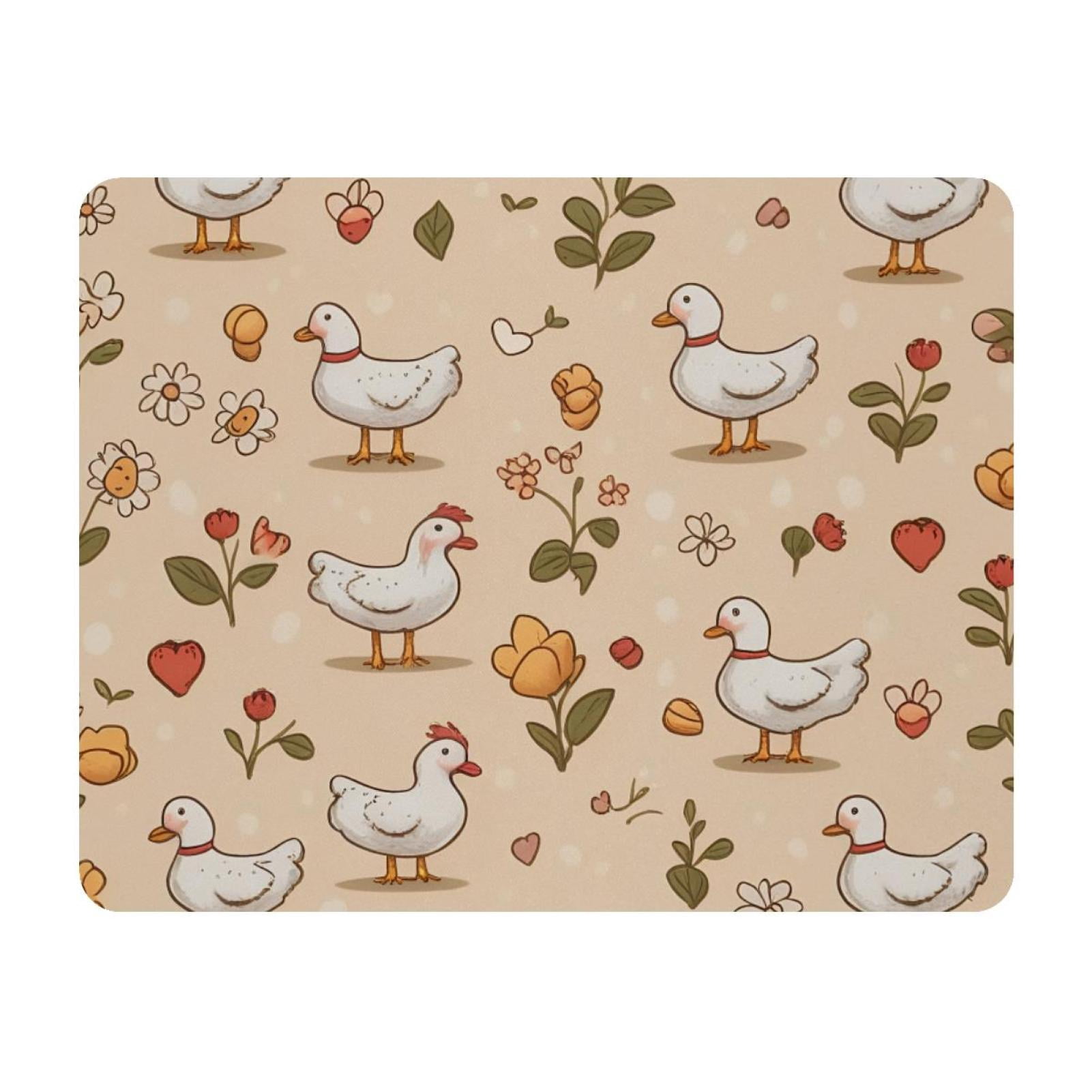 Small Mouse Pad Desk Pad, Office Mouse Mat Non-Slip Rubber Base ...