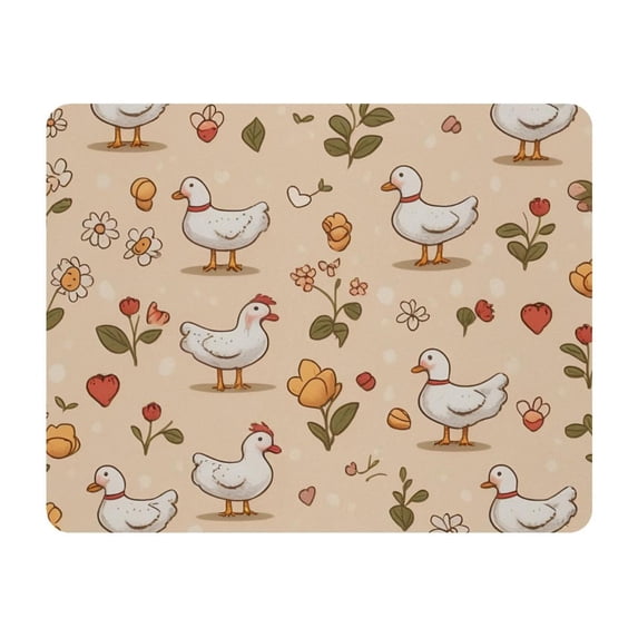Small Mouse Pad Desk Pad, Office Mouse Mat Non-Slip Rubber Base ...