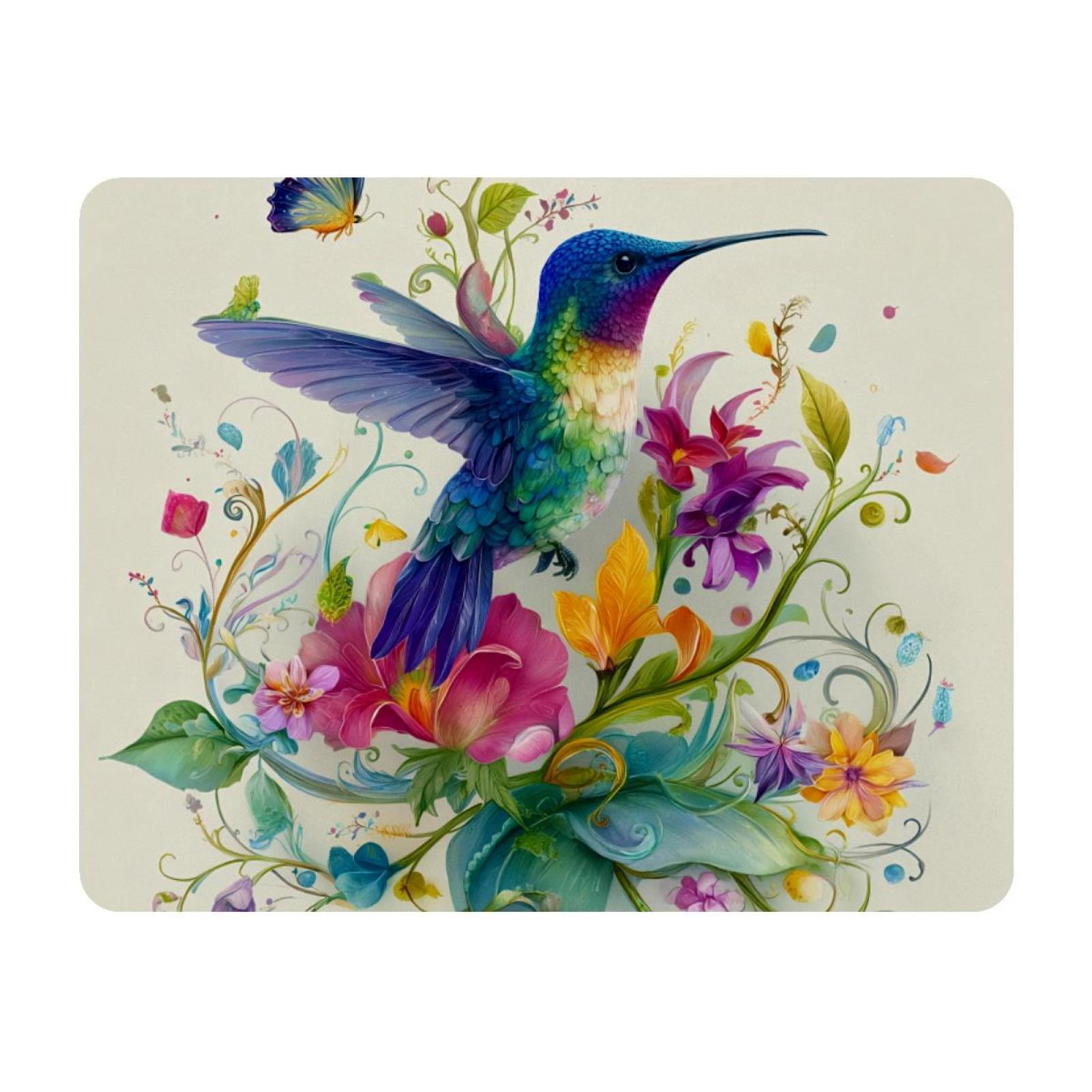 Small Mouse Pad Desk Pad, Office Mouse Mat Non-Slip Rubber Base ...
