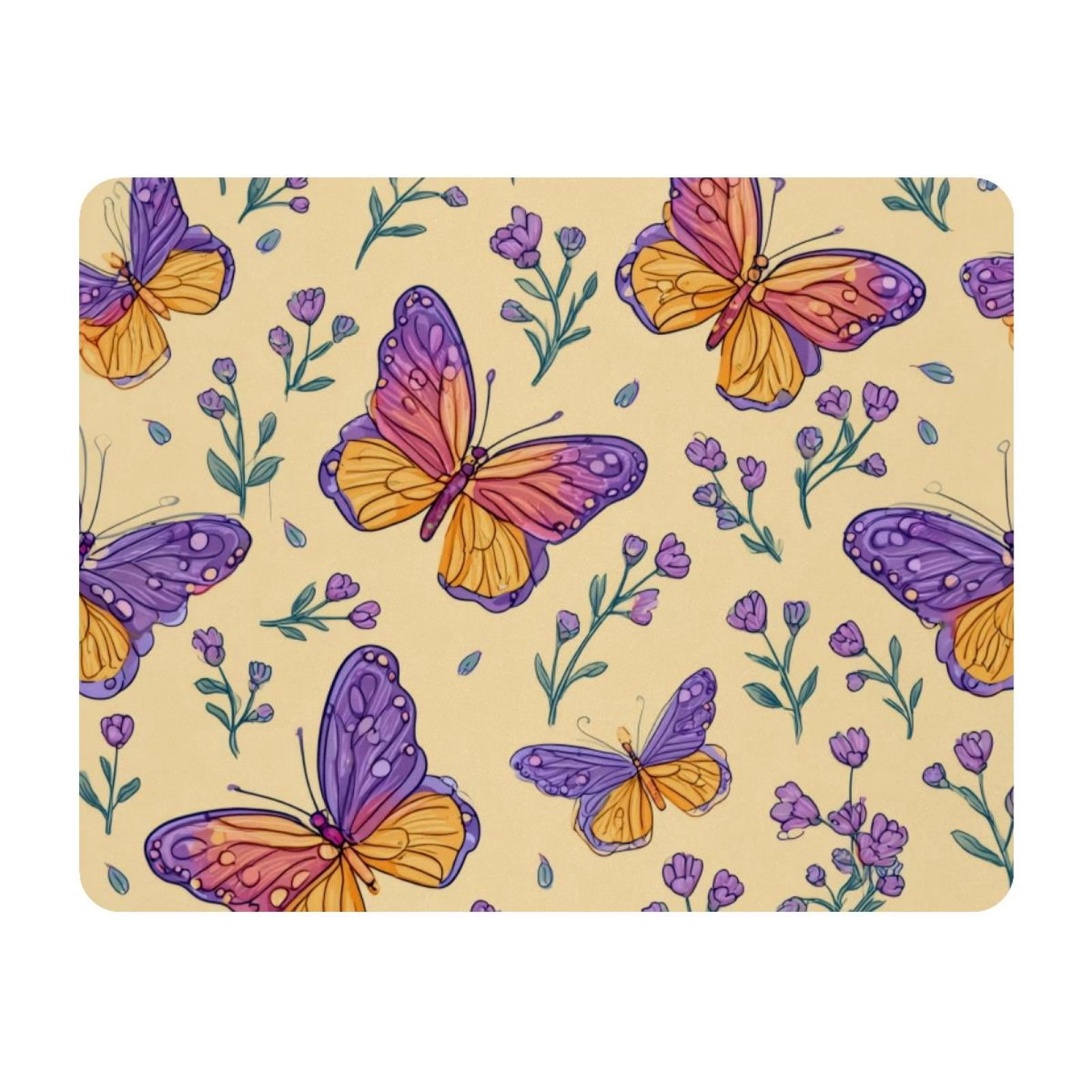 Small Mouse Pad Desk Pad, Office Mouse Mat Non-Slip Rubber Base ...