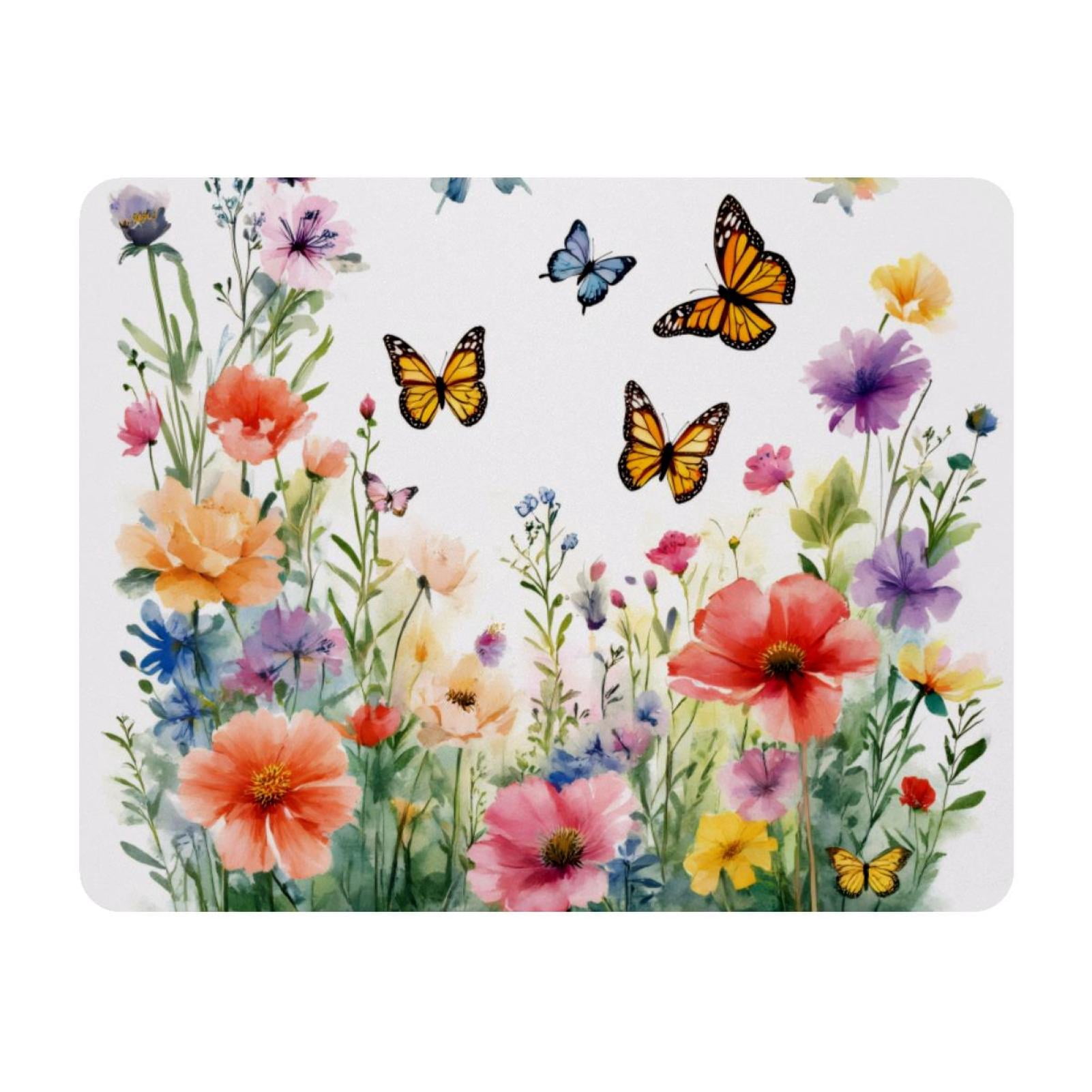 Small Mouse Pad Desk Pad, Office Mouse Mat Non-Slip Rubber Base ...
