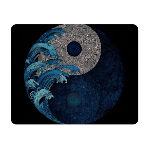 Small Mouse Pad Desk Pad, Office Mouse Mat Non-Slip Rubber Base ...