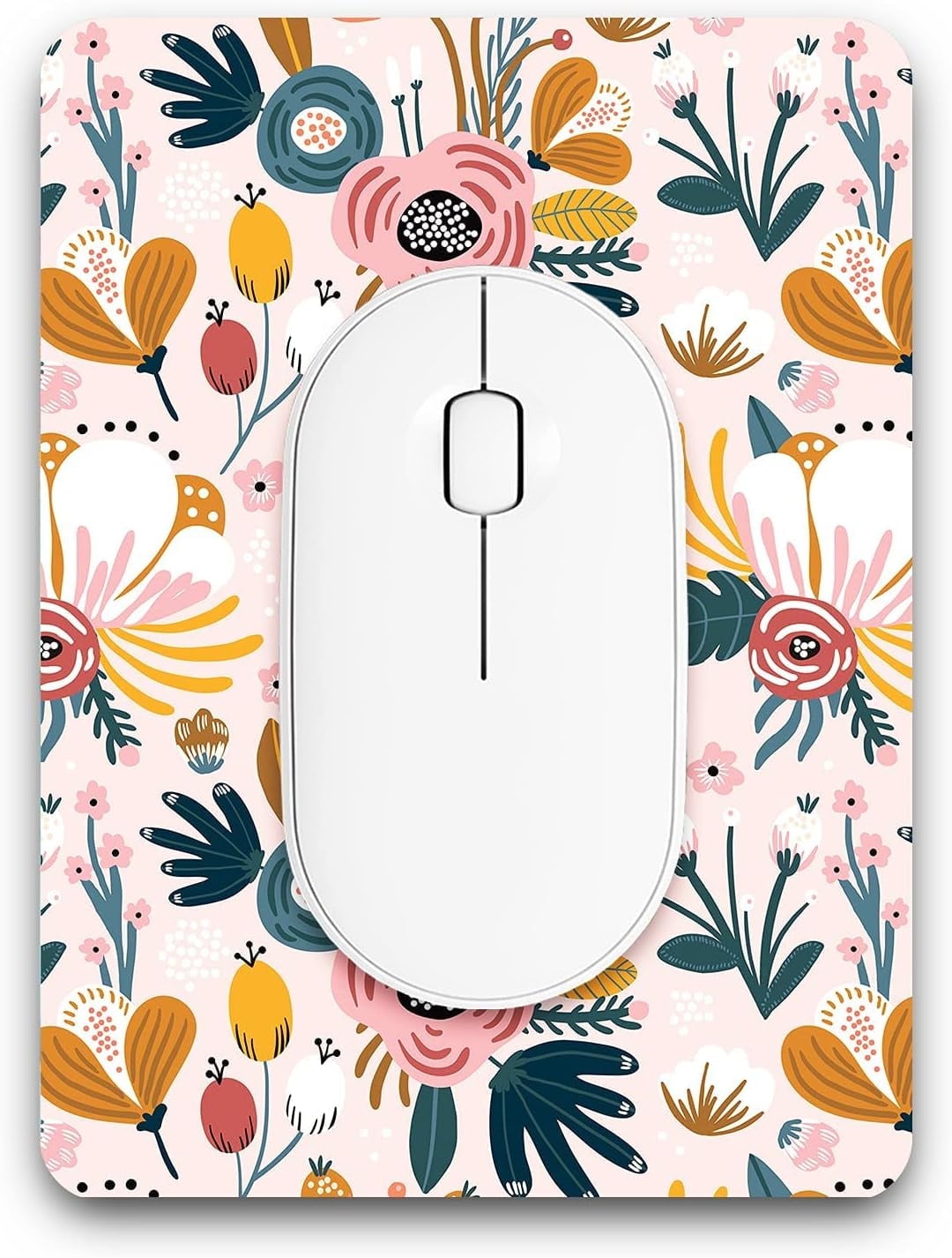 Small Mouse Pad, Mini Mouse Pad 6 x 8 Inch, Thick Rubber Waterproof ...