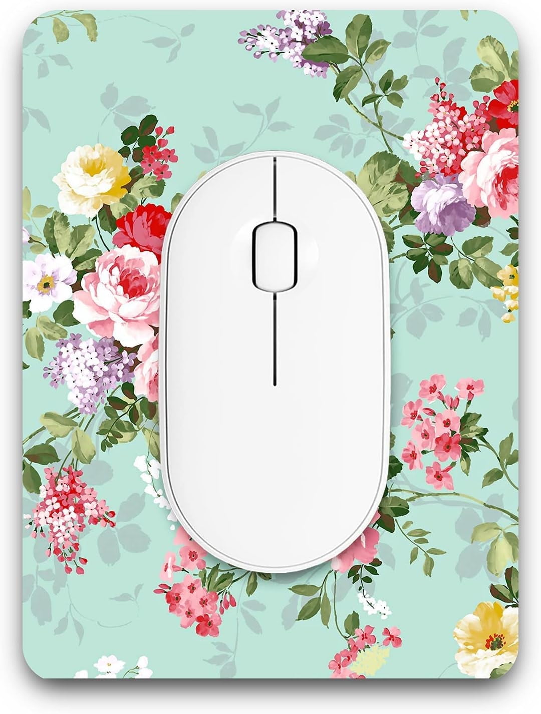 Small Mouse Pad, Mini Mouse Pad 6 x 8 Inch, Thick Rubber Waterproof ...