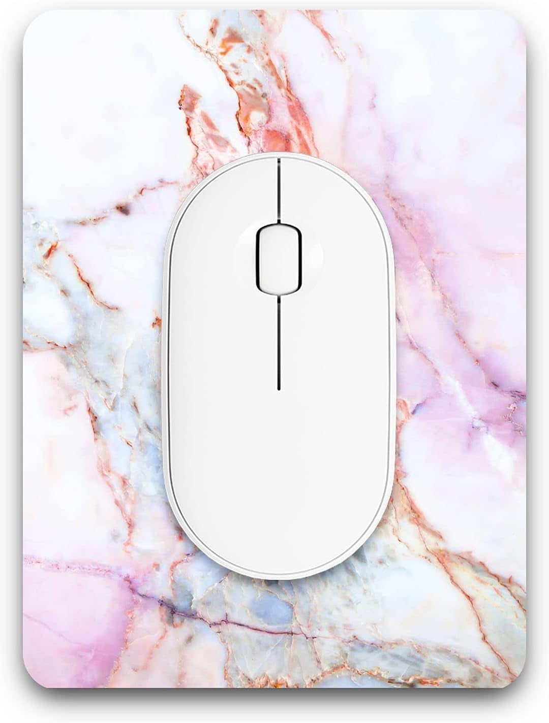 Small Mouse Pad, Mini Mouse Pad 6 x 8 Inch, Thick Rubber Waterproof ...