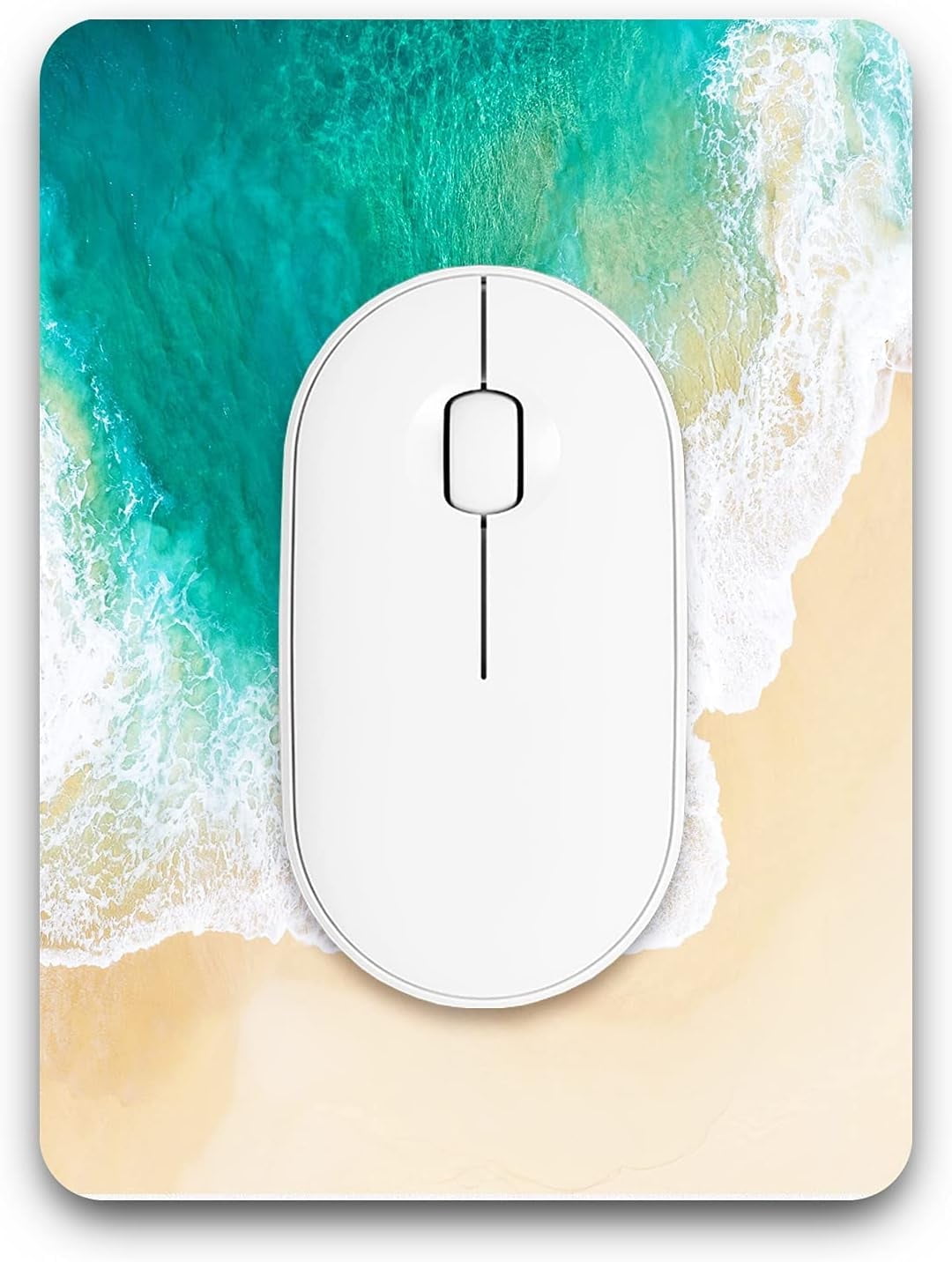 Small Mouse Pad, Mini Mouse Pad 6 x 8 Inch, Thick Rubber Waterproof ...