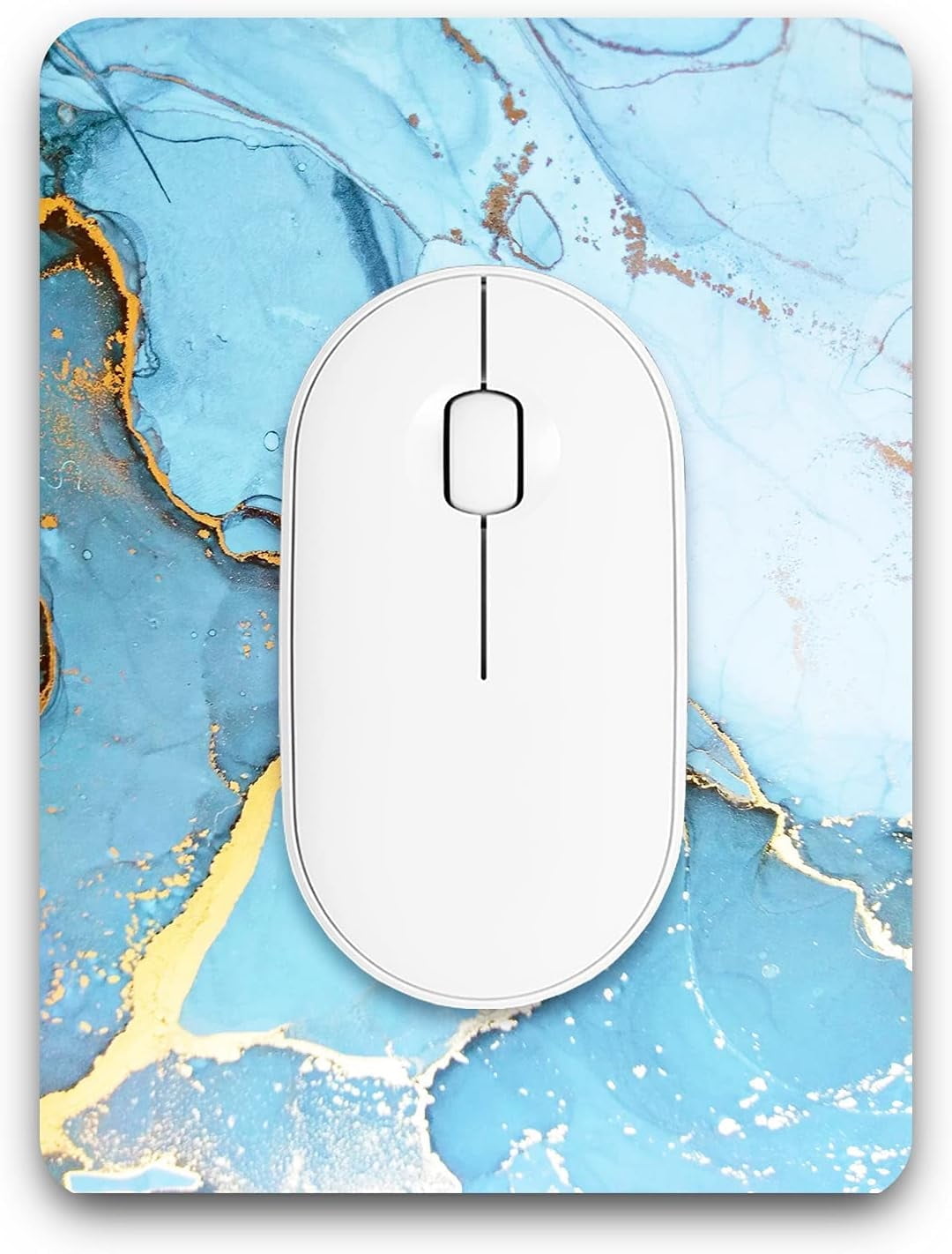 Small Mouse Pad, Mini Mouse Pad 6 x 8 Inch, Thick Rubber Waterproof ...