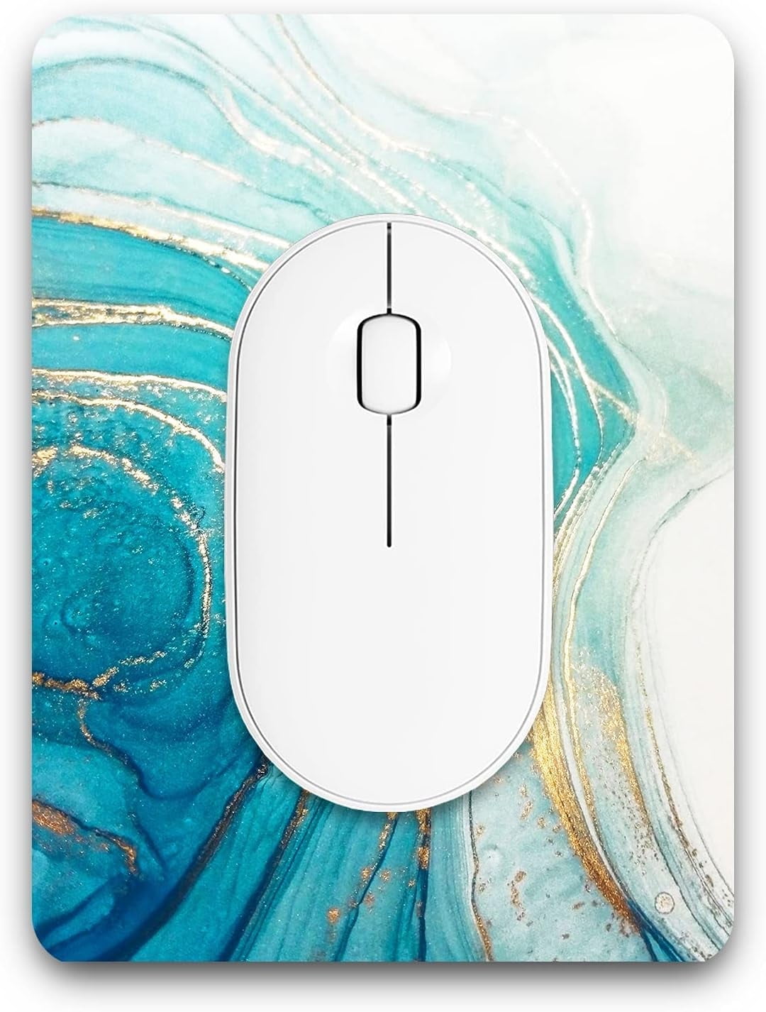 Small Mouse Pad, Mini Mouse Pad 6 x 8 Inch, Thick Rubber Waterproof ...