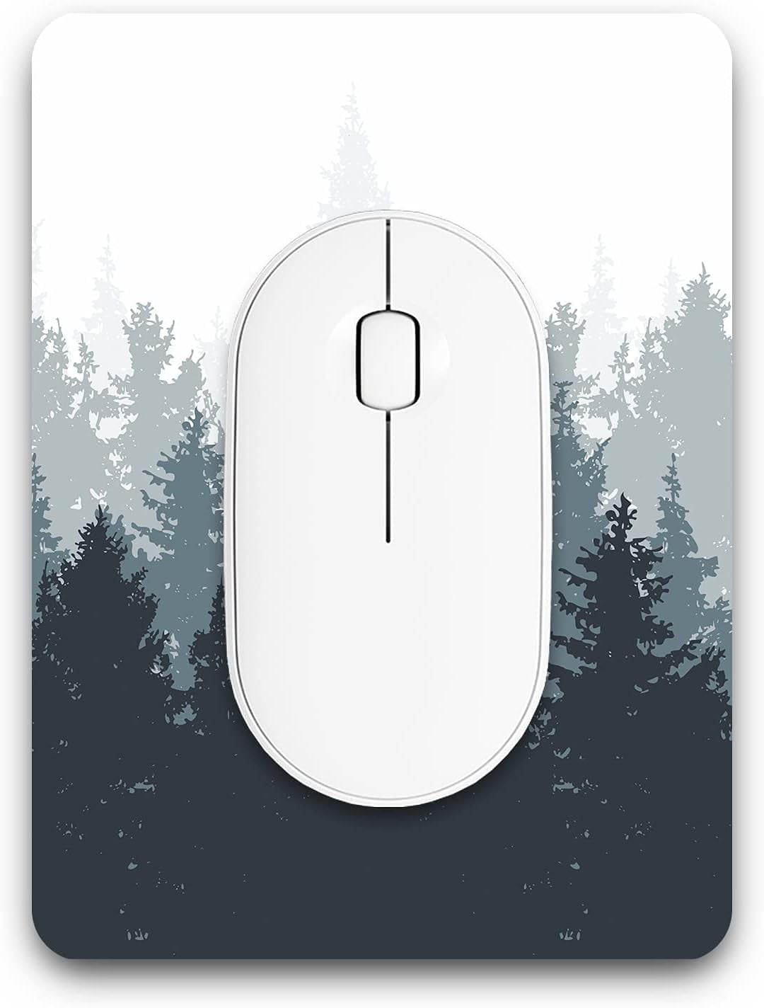 Small Mouse Pad, Mini Mouse Pad 6 x 8 in, Thick Rubber Waterproof Mouse ...