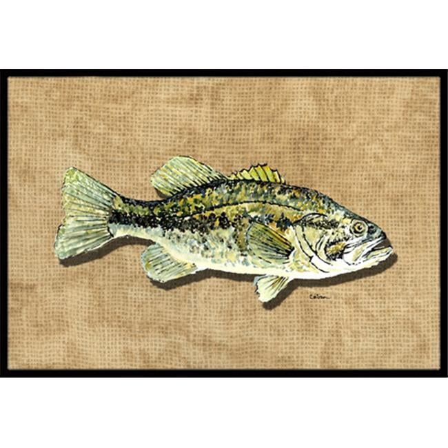 Small Mouth Bass Indoor or Outdoor Mat - Walmart.com