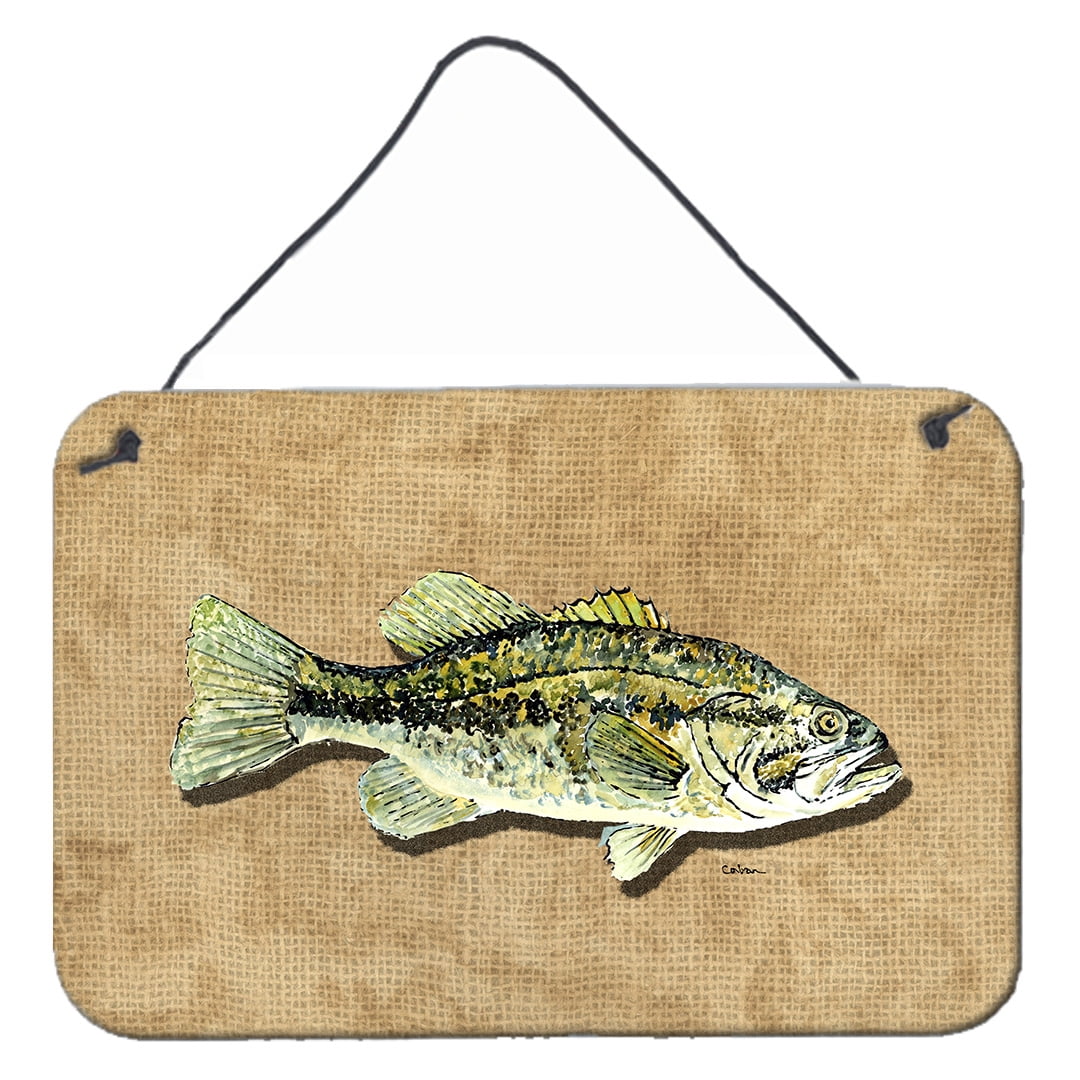 Small Mouth Bass Wall or Door Hanging Prints - Walmart.com