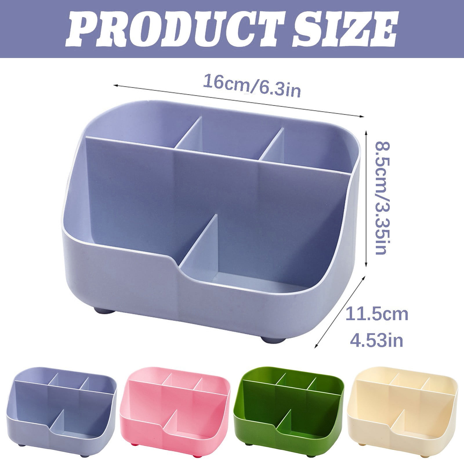 Small Multifunctional Desk Organizer Caddy Home Accessory Tray for ...
