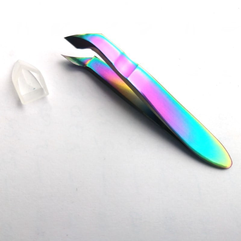 Small Nail Cuticle Scissors Tweezers Mini Clipper Cutter Trimmer for ...