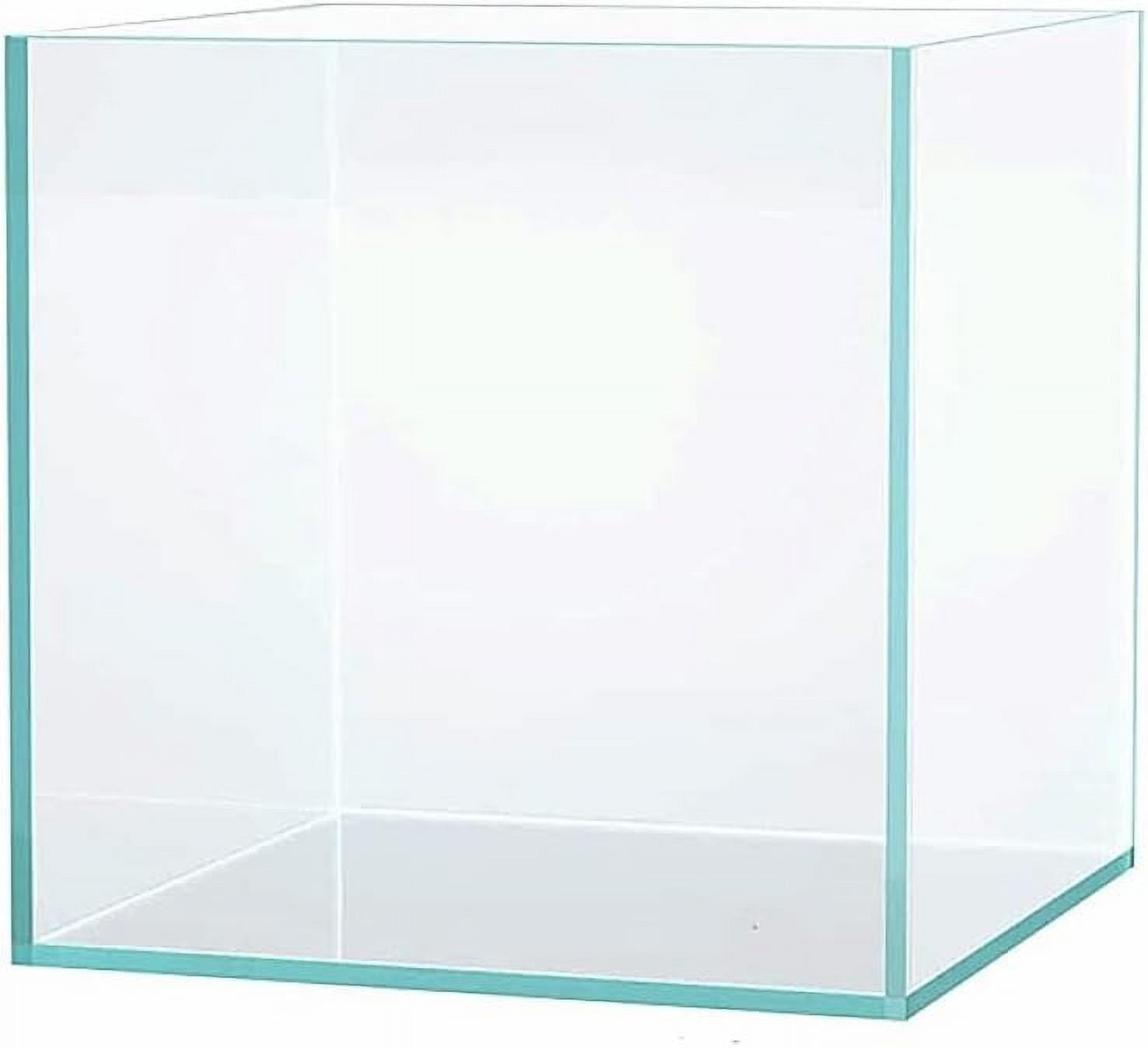 Small Nano Tall Rimless Tank, Glass Fish Tank, Betta Tank (2 Gallon 7 ...