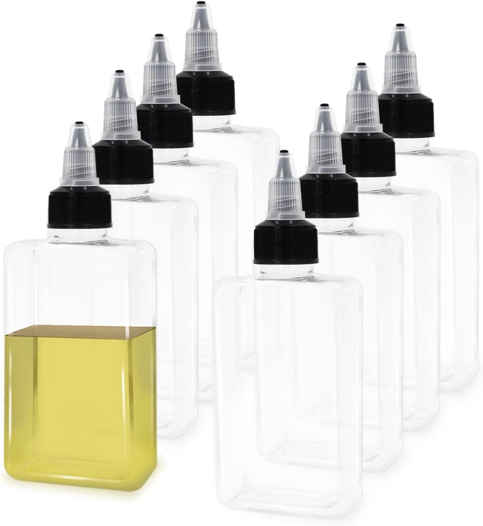 Small Oil Dispenser Bottle for Camping, 3.4oz Leak-Proof Squeeze ...