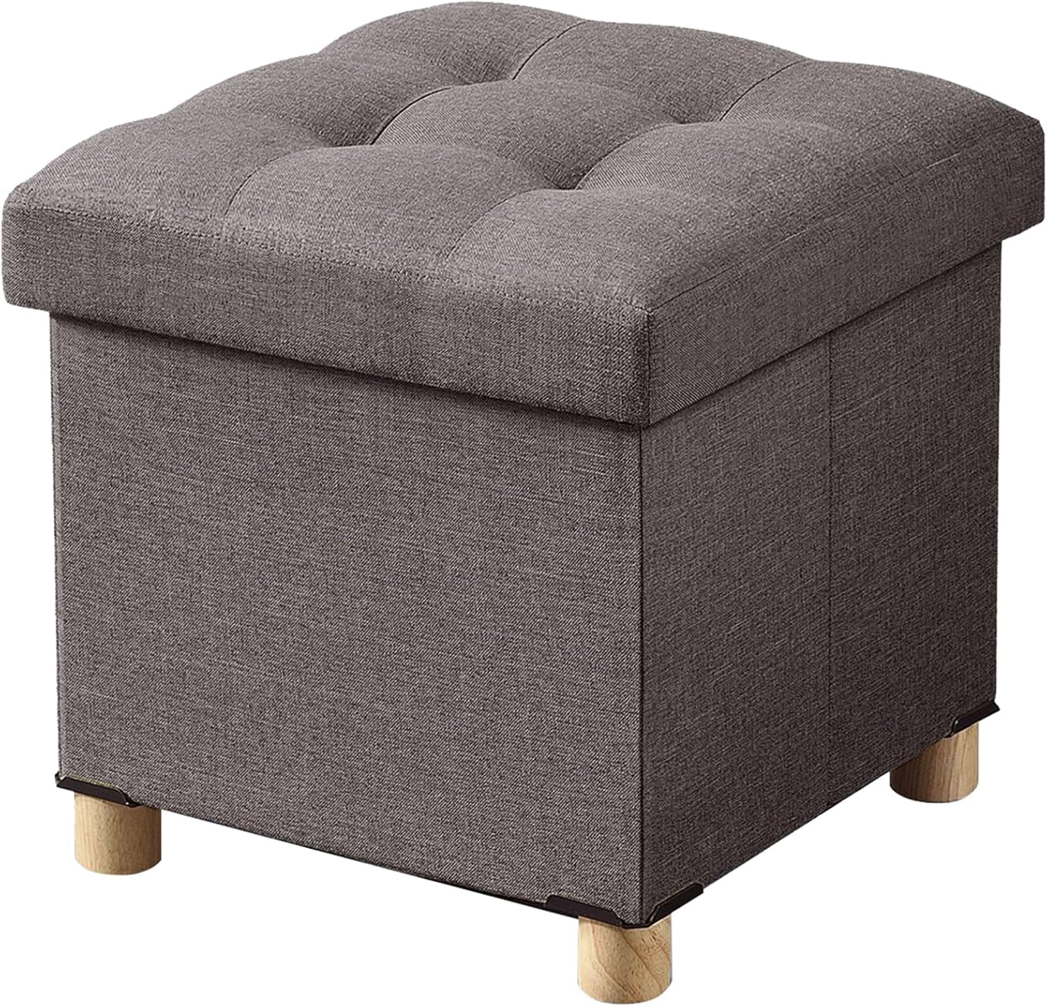 Small Ottoman with Storage, Small Storage Ottoman, Folding Storage ...