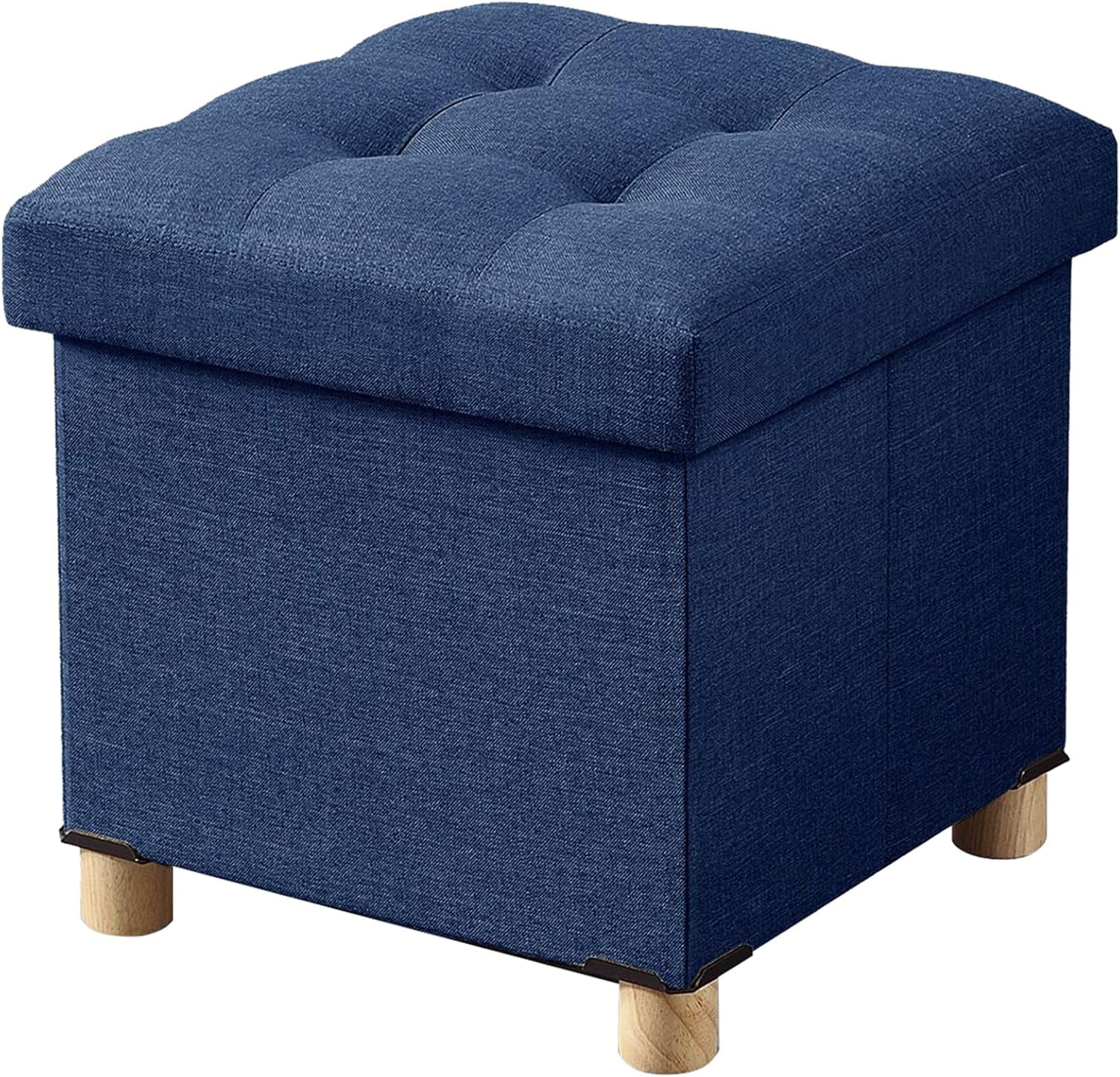 Small Ottoman with Storage, Small Storage Ottoman, Folding Storage ...