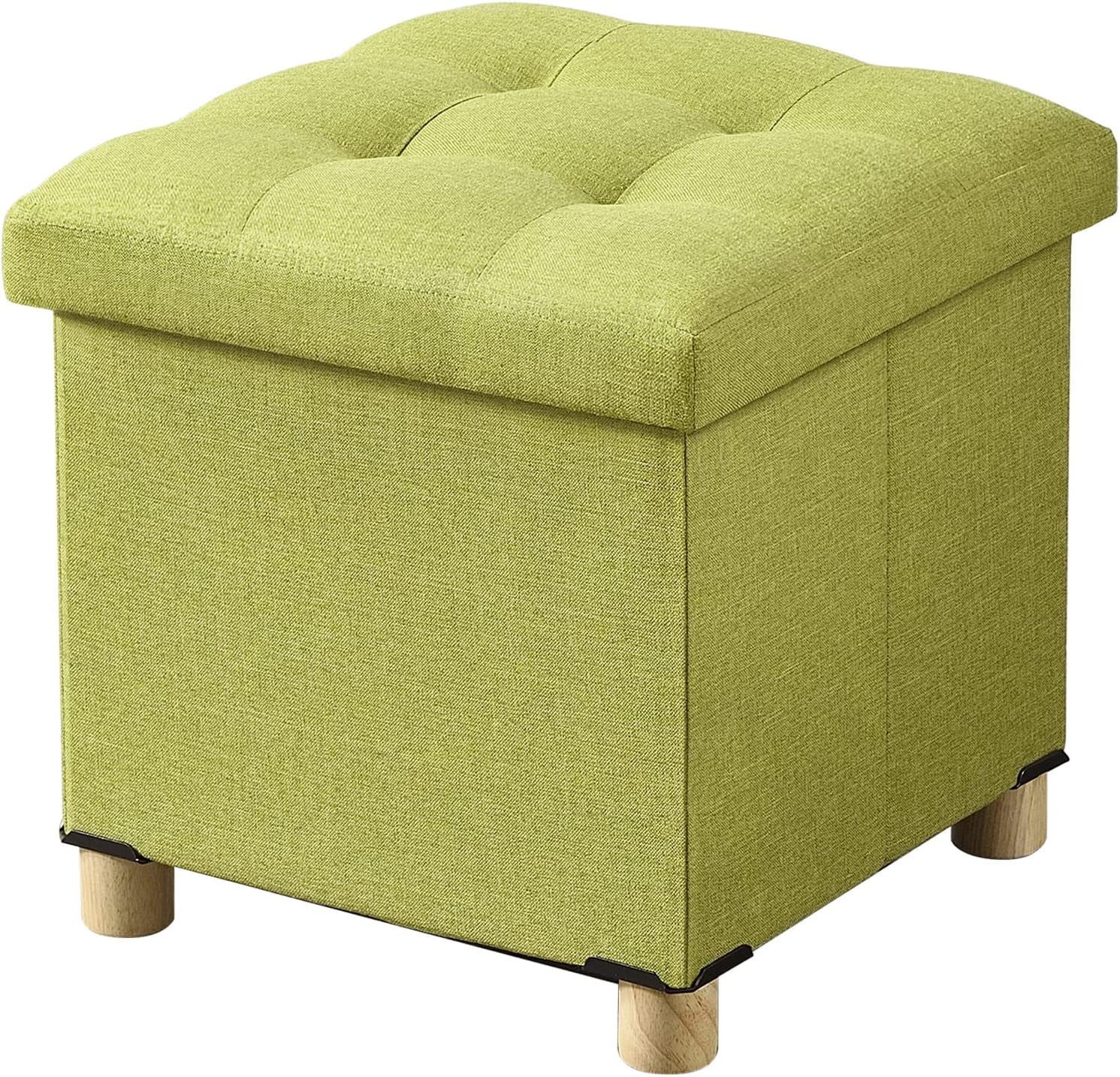 Small Ottoman with Storage, Foot Stool Ottoman Storage Cube, Foot Rest ...