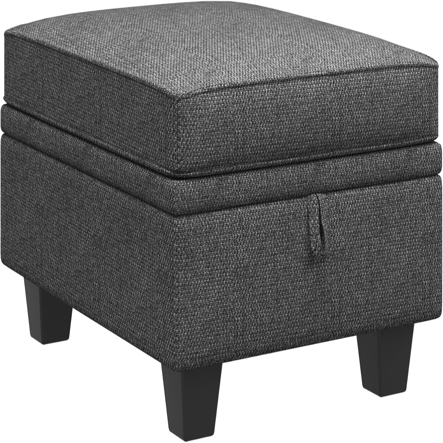 Small Ottoman with Storage Square Ottoman with Hydraulic Rod for Living ...