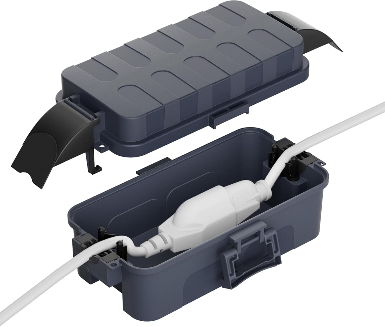 Small Outdoor Electrical Box Waterproof w/Detachable Shield Covers ...