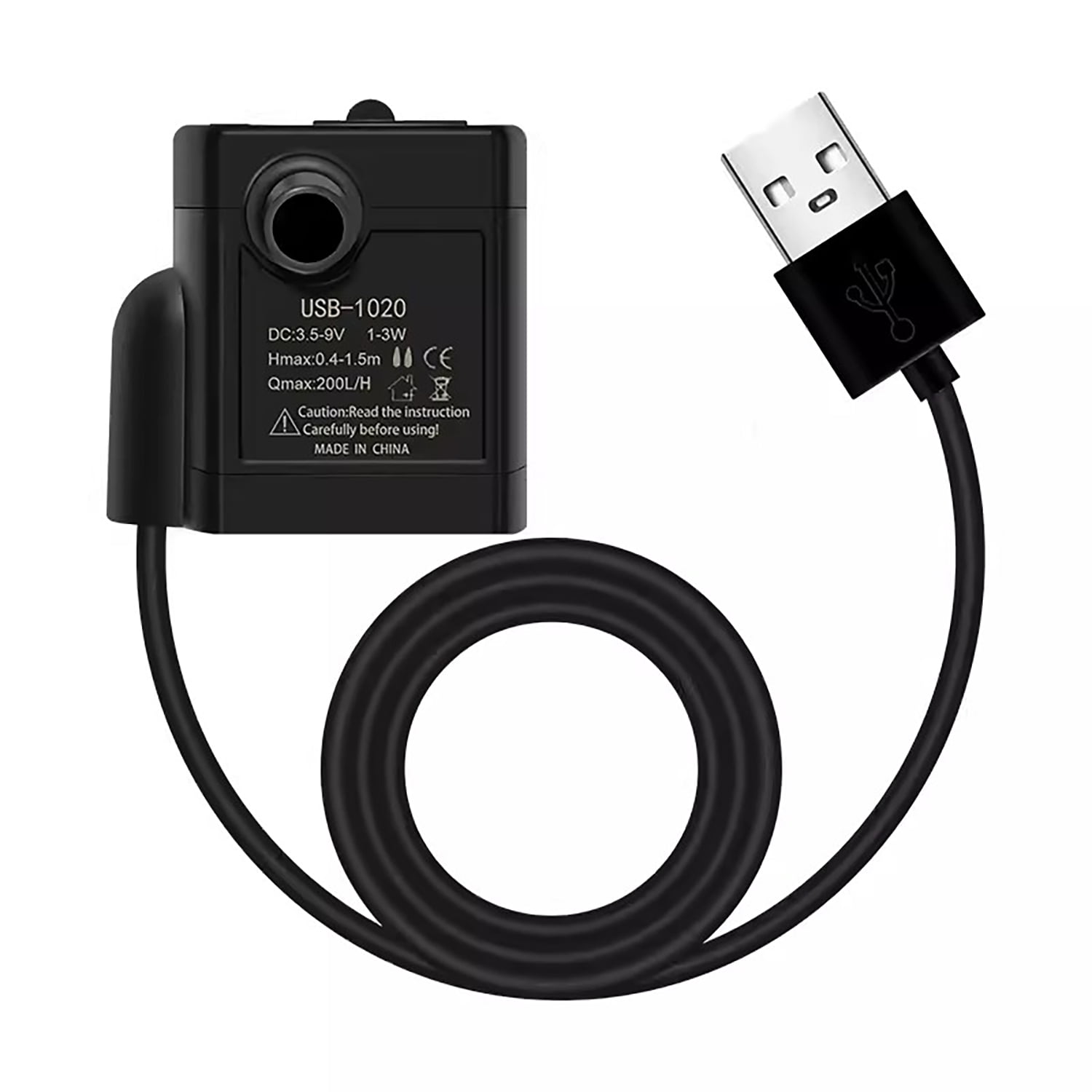 Small Outdoor Fountain Pump Garden Pool Fish Tank Micro Water ...