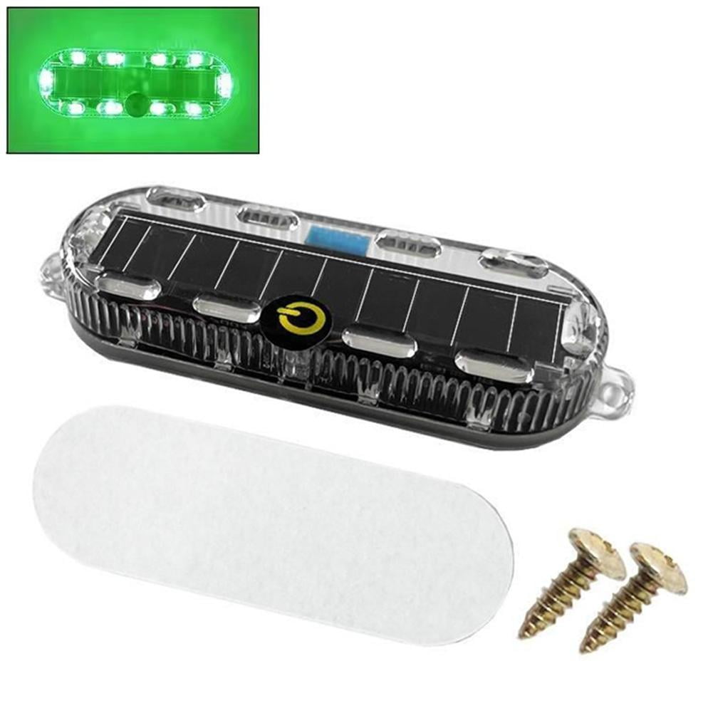 Small Oval Flashing Single Green Light Constant Light Car Electric Car ...