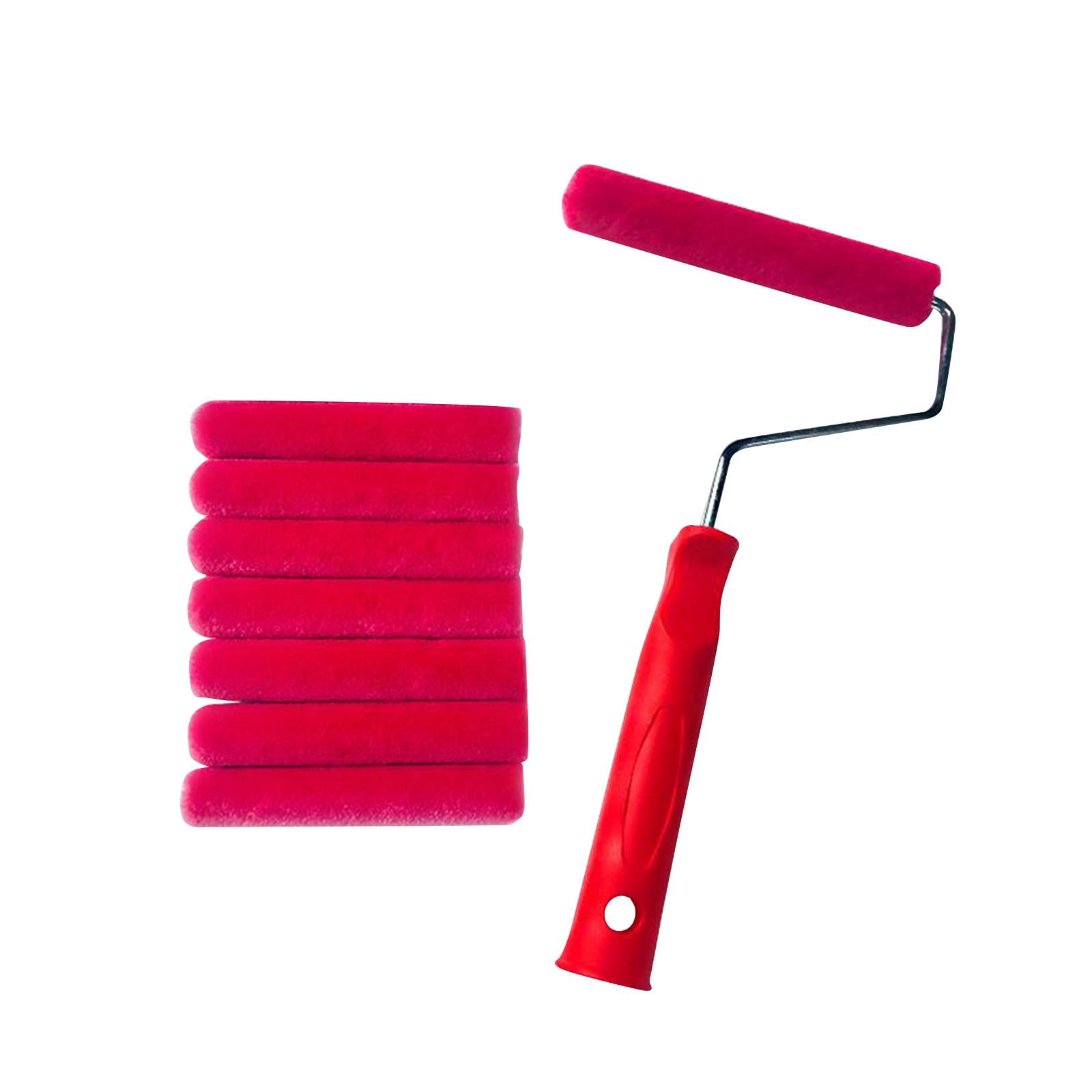 Small Paint Roller Roller Paint Brush 6inch with Metal Pole Interior ...