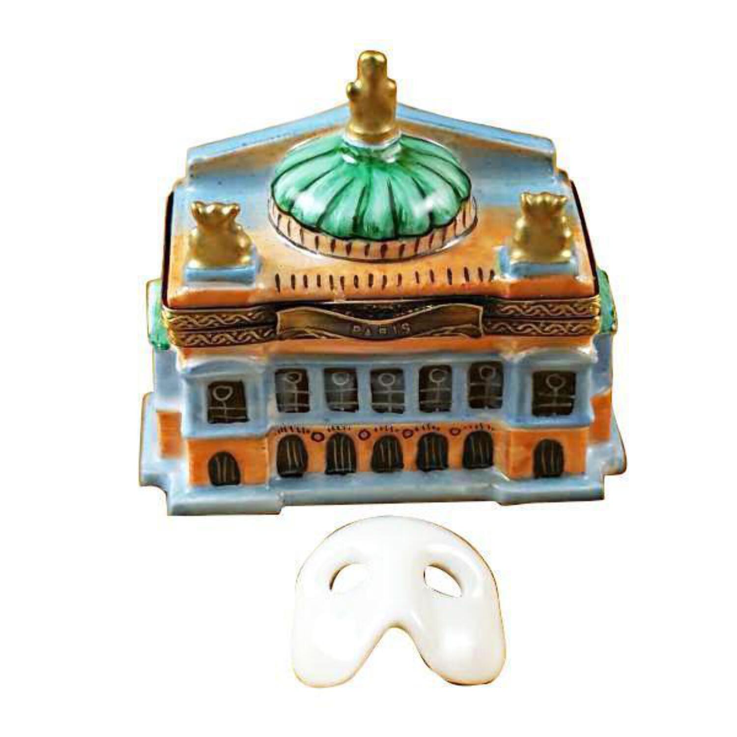 Small Paris Opera House Limoges Box Porcelain Figurine - Walmart.com