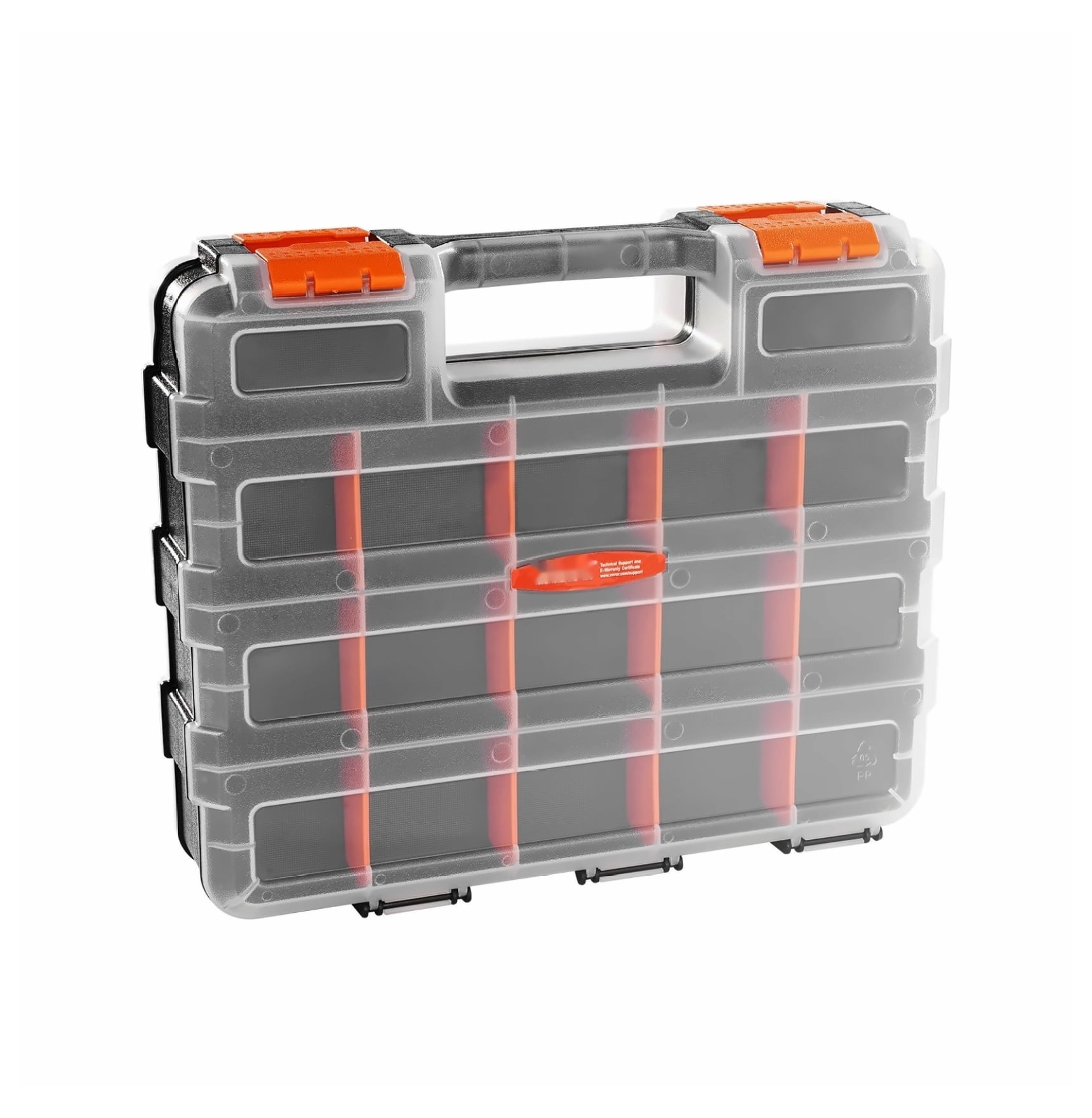 Small Parts Organizer 34-Compartment Double-Sided - Hardware Storage ...
