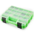 Small Parts Organizer, 34-Compartments Double Side parts organizer with ...