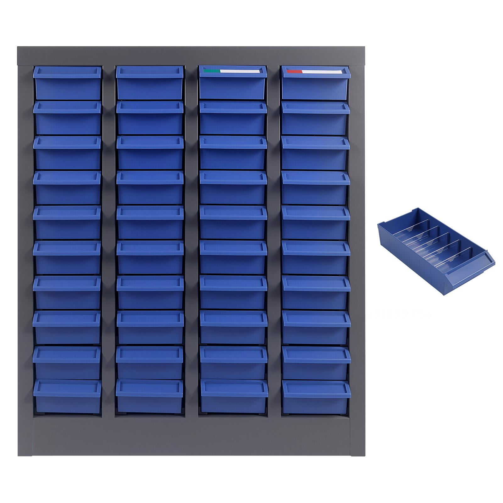 Small Parts Storage Cabinet, 40-Grid Configuration, 24.8" Height ...