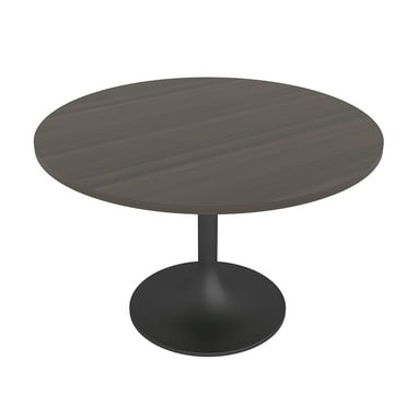 4 Person Round Office Table With Tulip Base 46" Round Pedestal Table ...