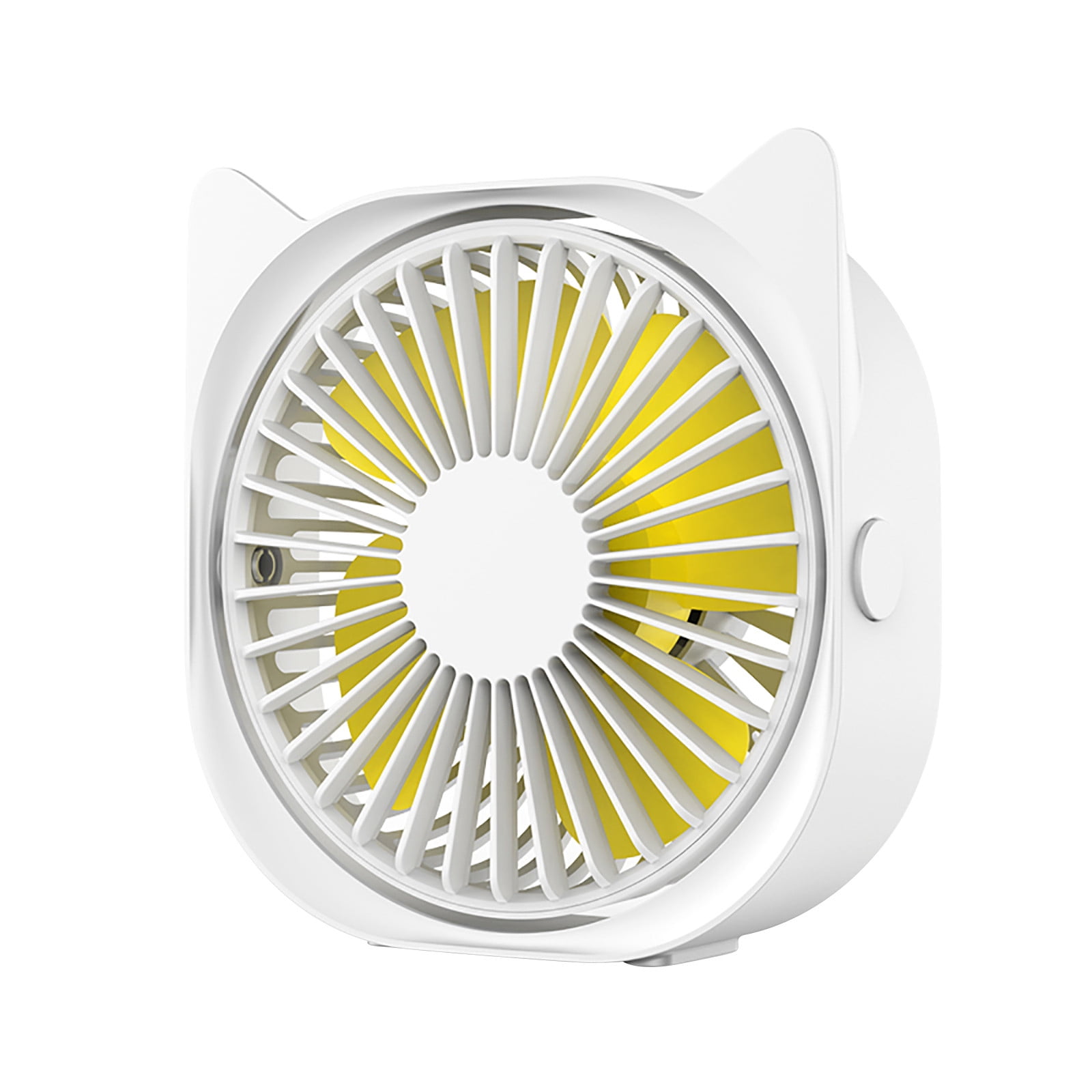 Small Personal USB Desk Fan Mini Table Fan Ultra Quiet For Bedroom ...