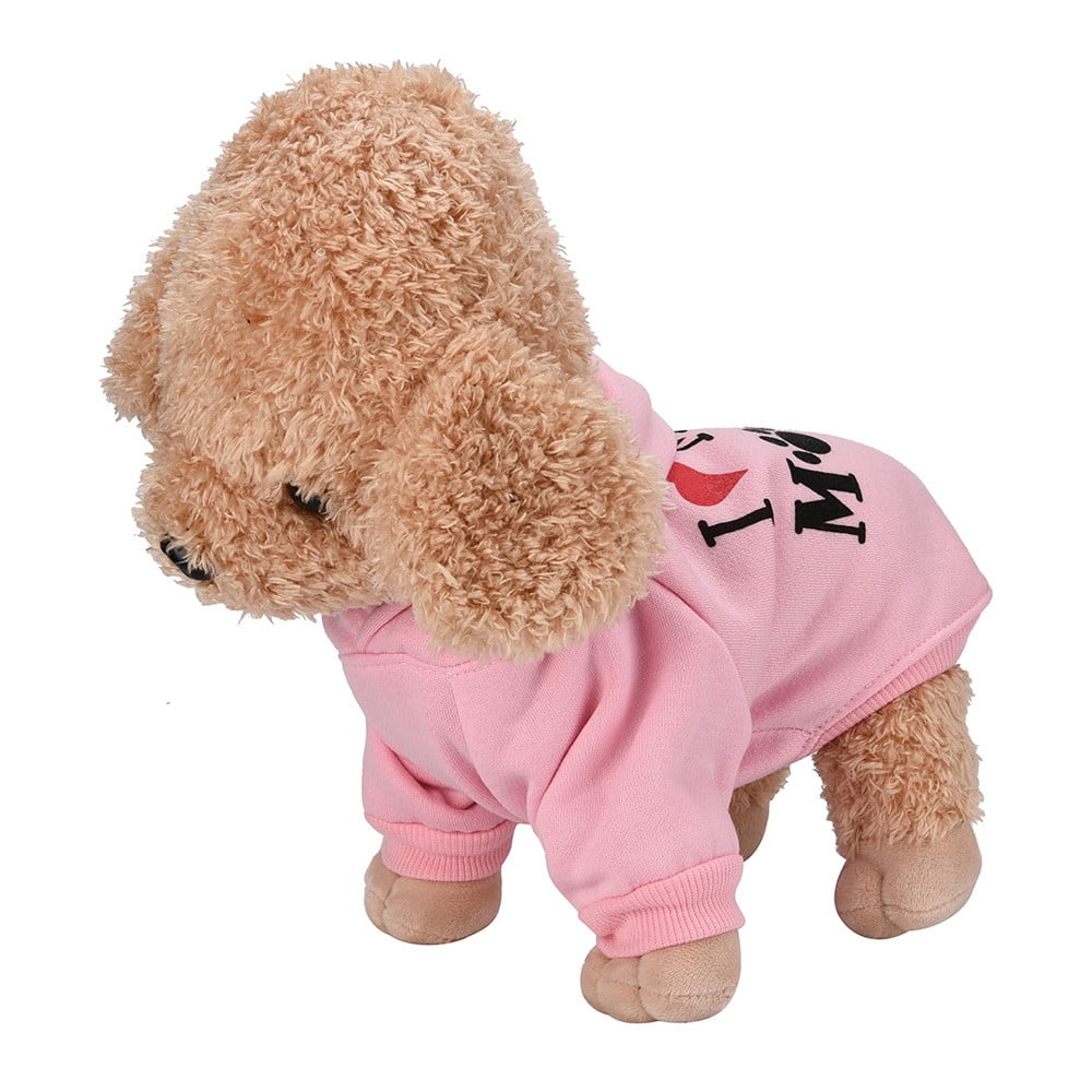Small Pet Dog Clothes Fashion Puppy Cotton Blend T-Shirt Extra Small ...