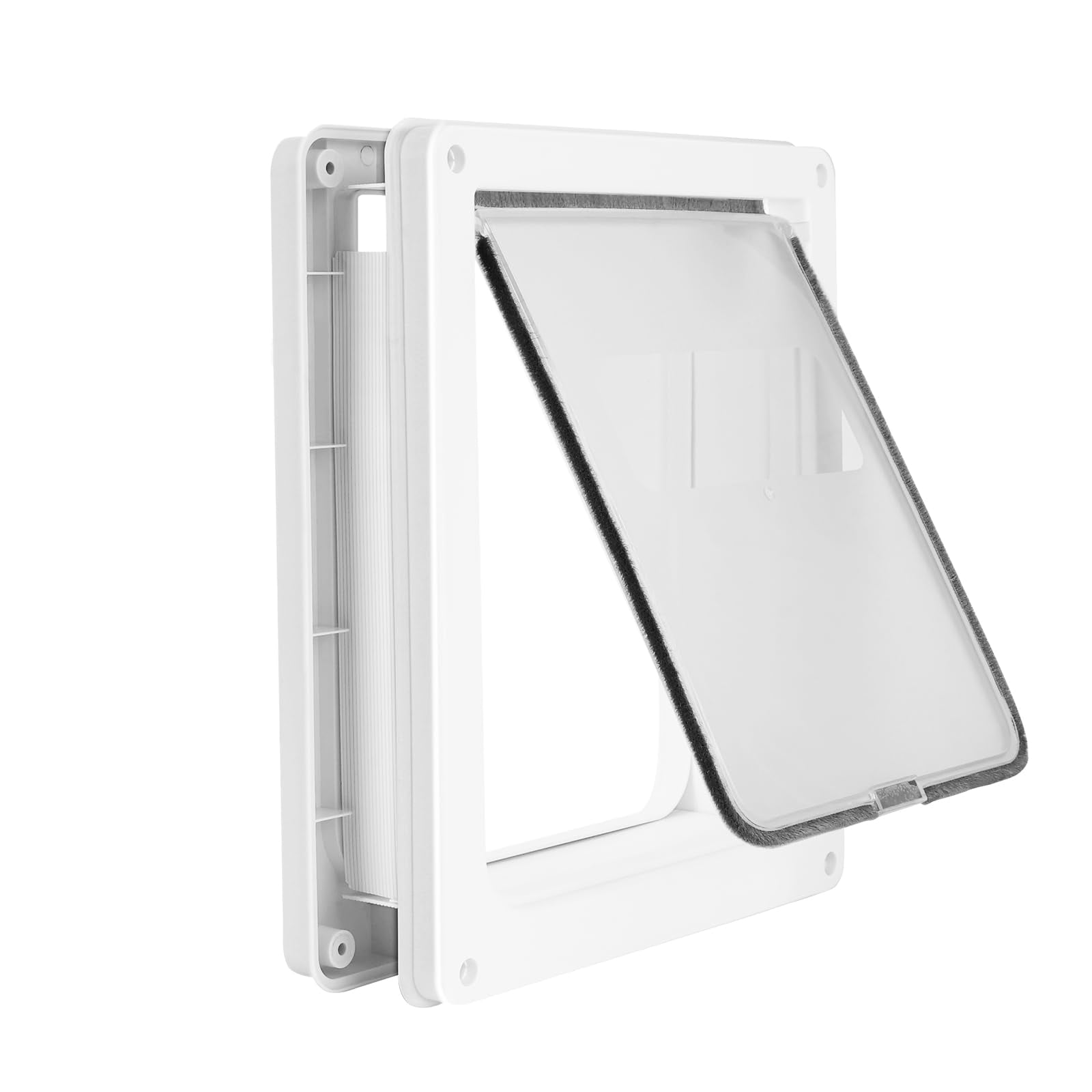 Small Pet Door With Locking Panel For Small To Medium Dogs And Cats ...