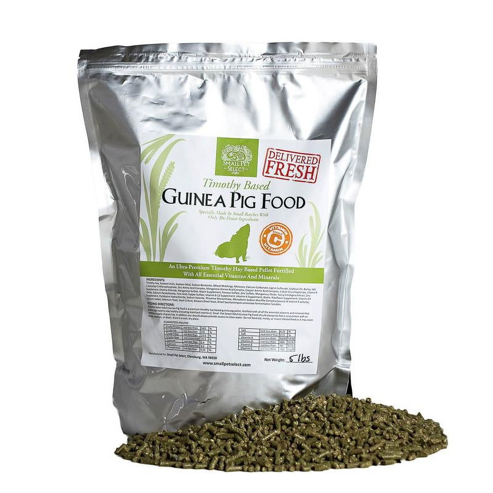 Small Pet Select Guinea Pig Food Pellets, 10-Pound - Walmart.com