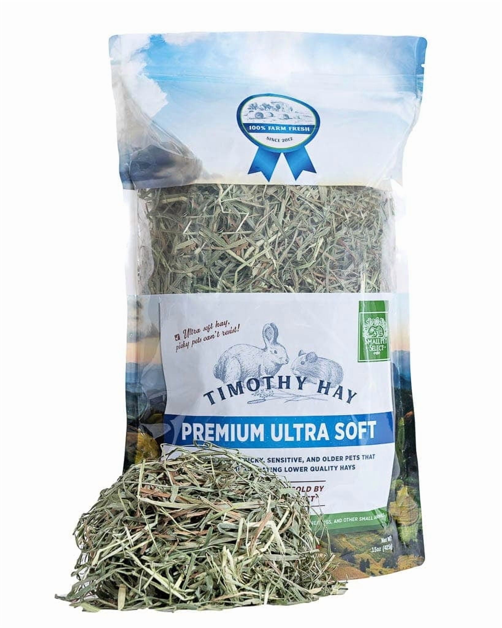 Small Pet Select - Ultra Soft Timothy Hay, Ideal for Elderly & Picky ...