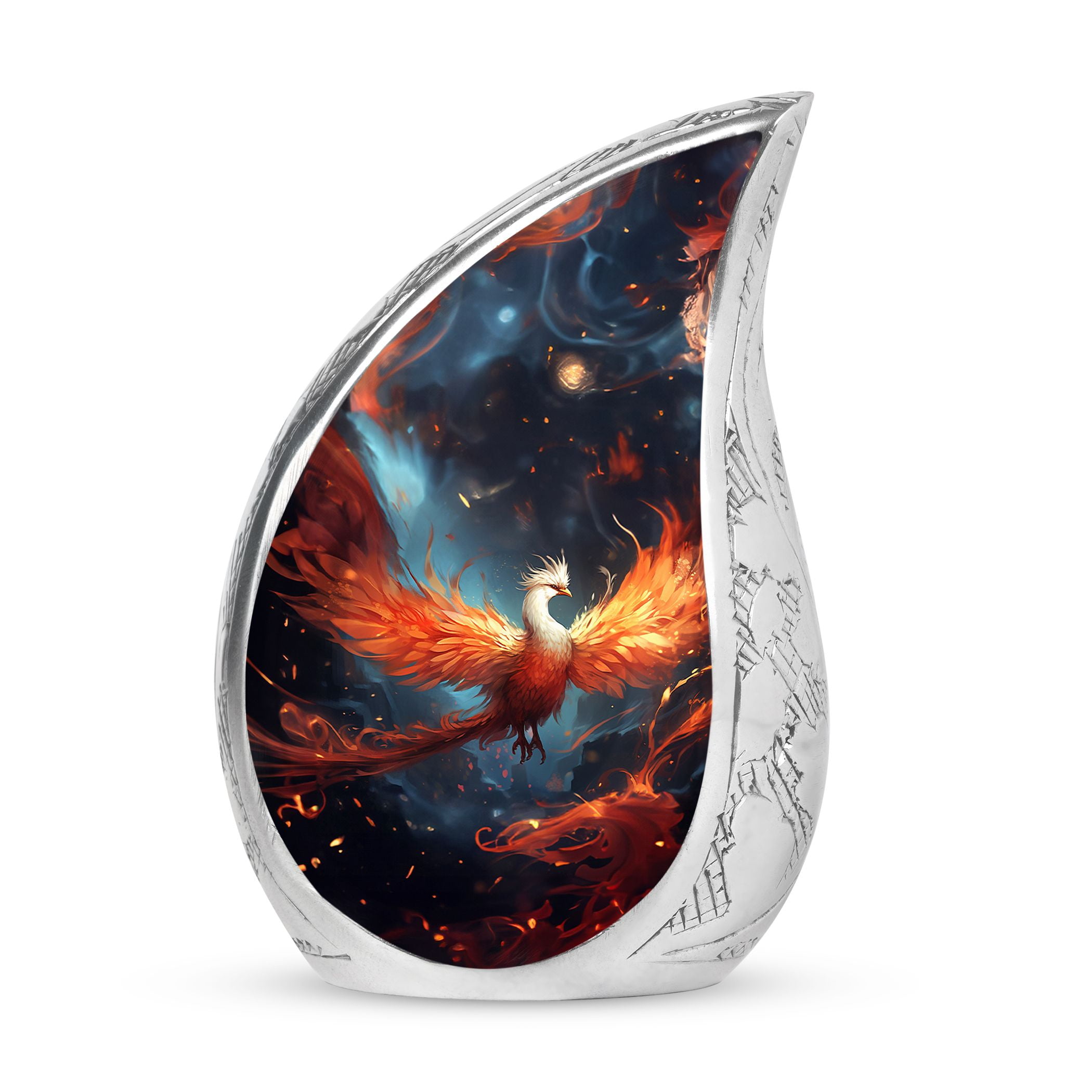 Small Phoenix Urn, Keepsakes Urn for Ashes Adult Male, Urn for Ashes ...