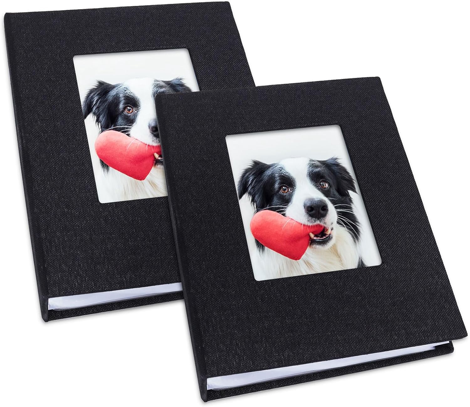Small Photo Album 4x6 Photos, 2 Pack Linen Cover Mini Photo Book, 26 ...
