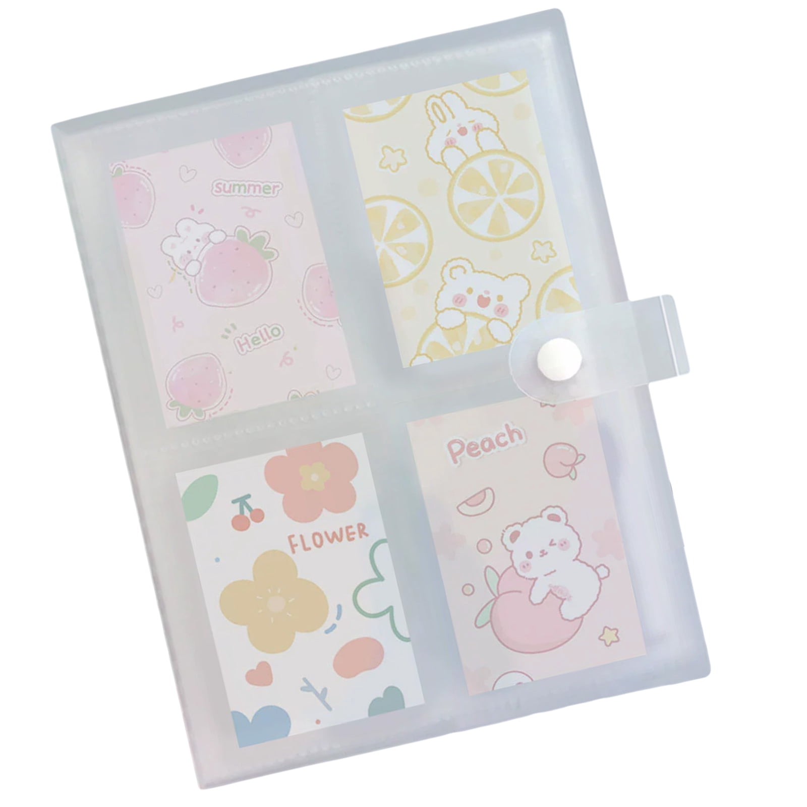 Small Photocard Holder Photo Album Photocards Storage Photo Card Ticket ...