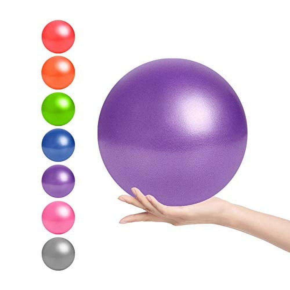Small Pilates Ball, Therapy Ball, Mini Workout Ball, Core Ball, 9 Inch ...