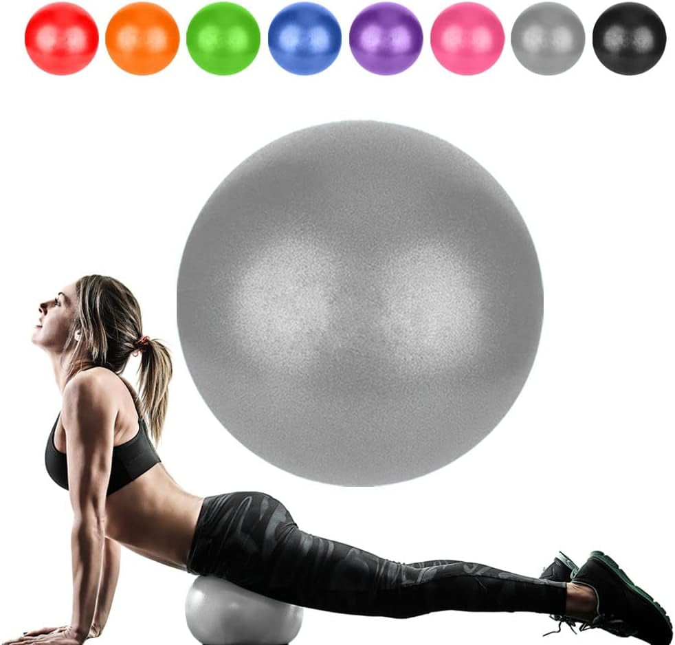 Small Pilates Ball, Therapy Ball, Mini Workout Ball, Core Ball, 9 Inch ...